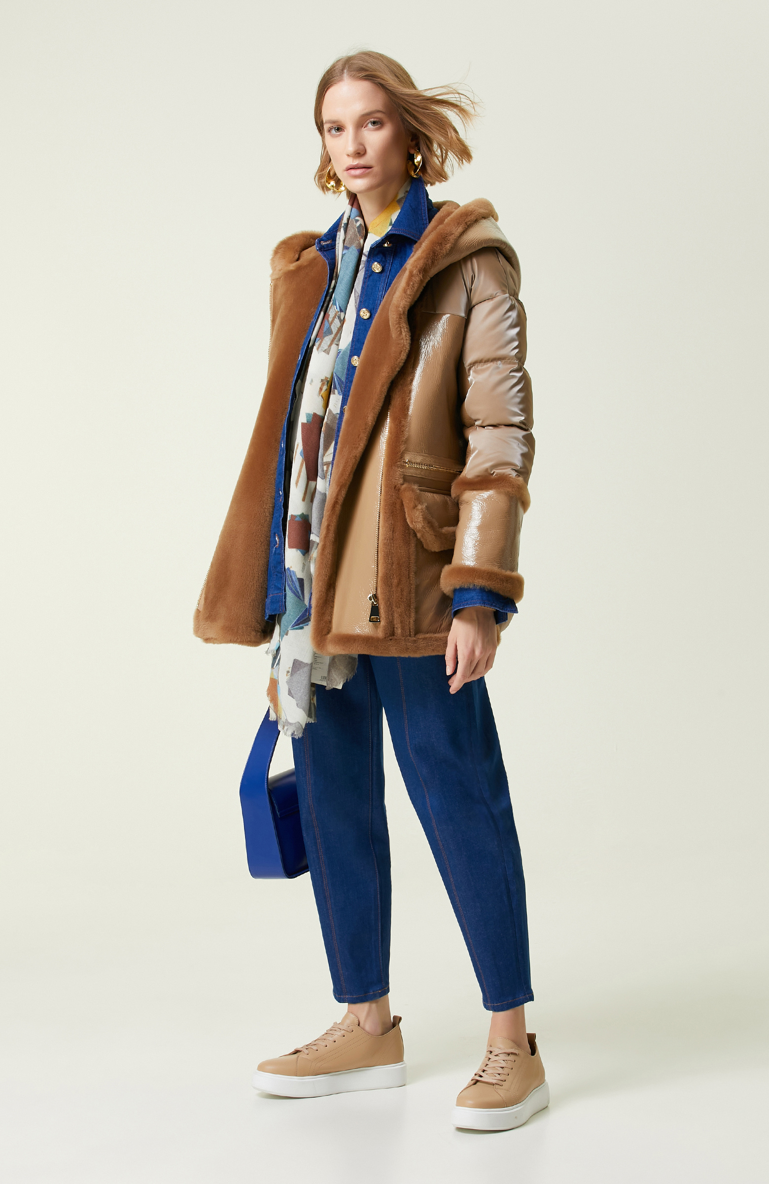 Basic Fit Mavi Denim Pantolon