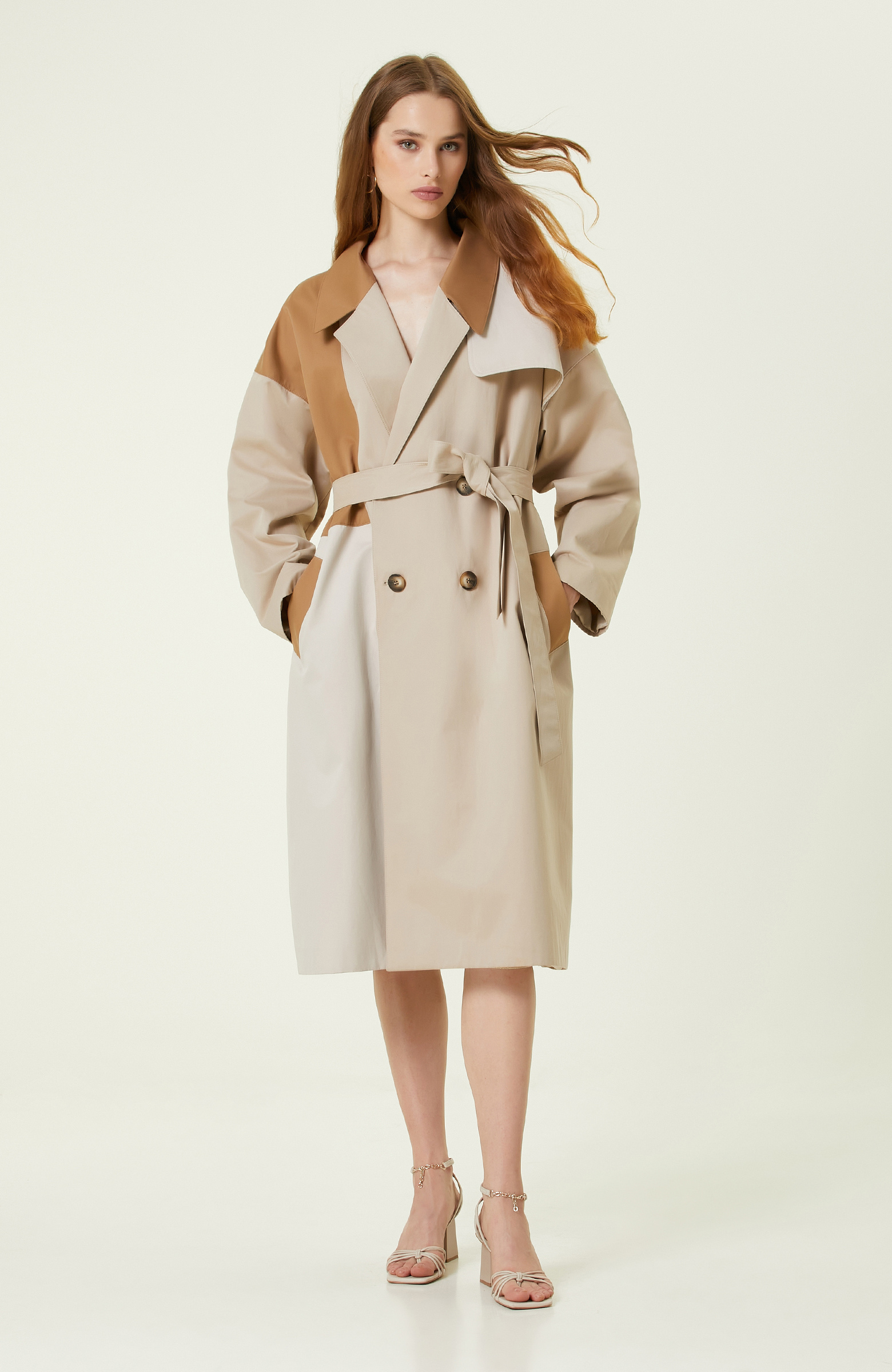 Regular Fit Bej Pardesü