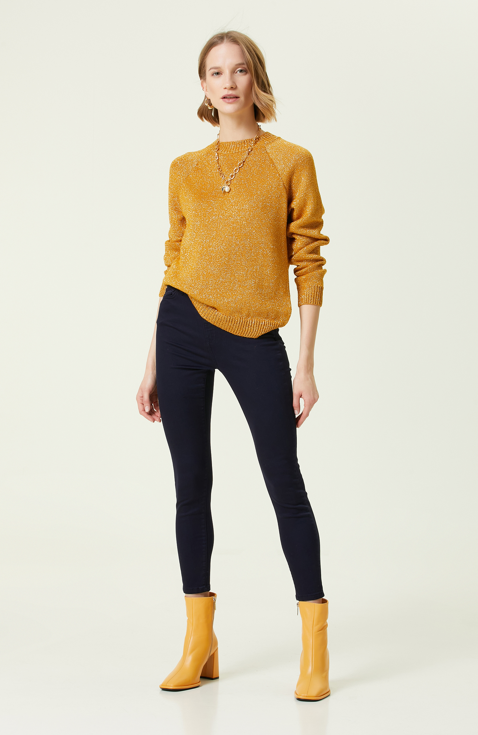 Skinny Fit Lacivert Pantolon Skinny Fit Lacivert Pantolon