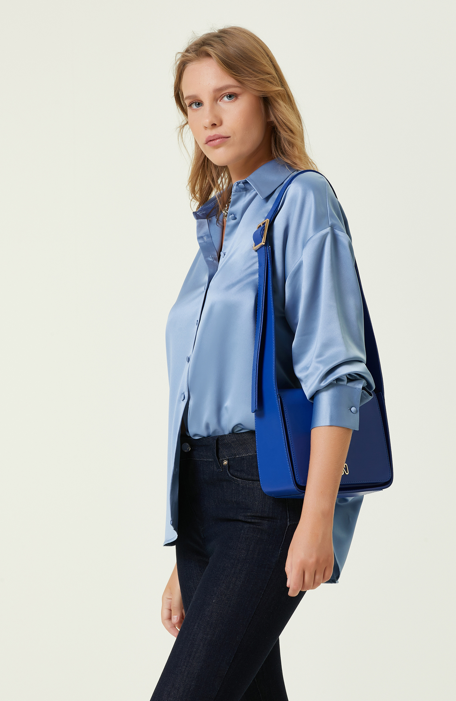 Basic Fit Mavi Gömlek