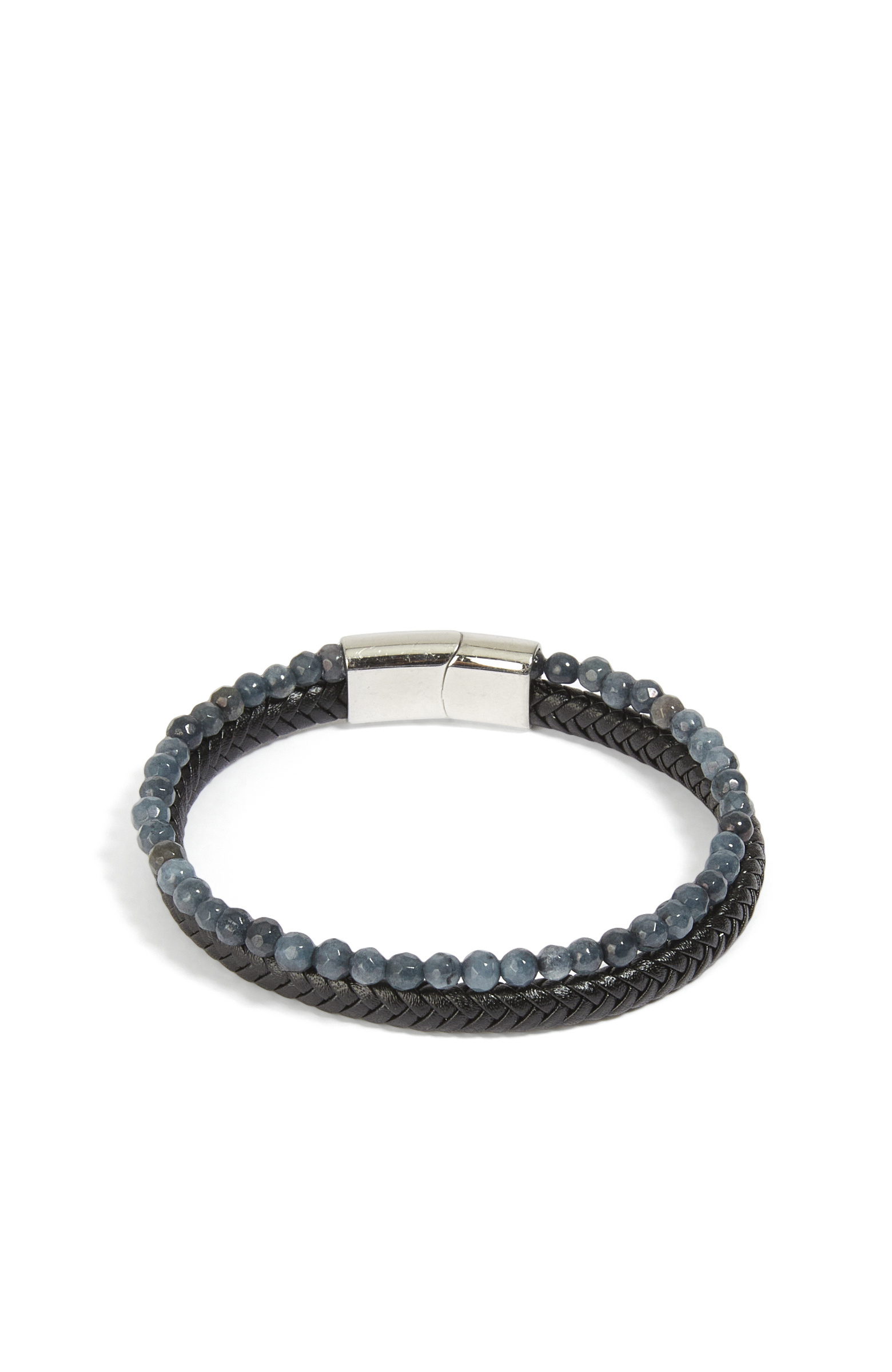 Siyah Erkek Deri Bileklik