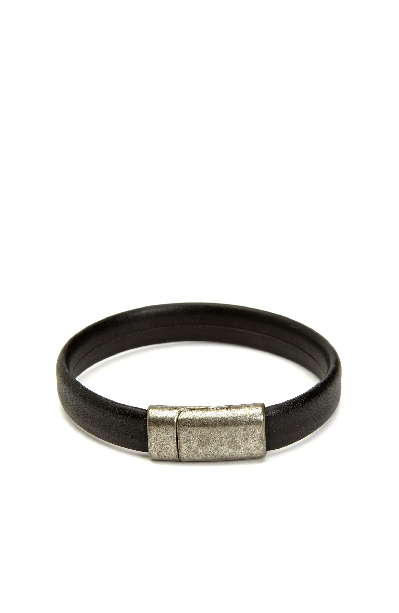 Siyah Erkek Deri Bileklik