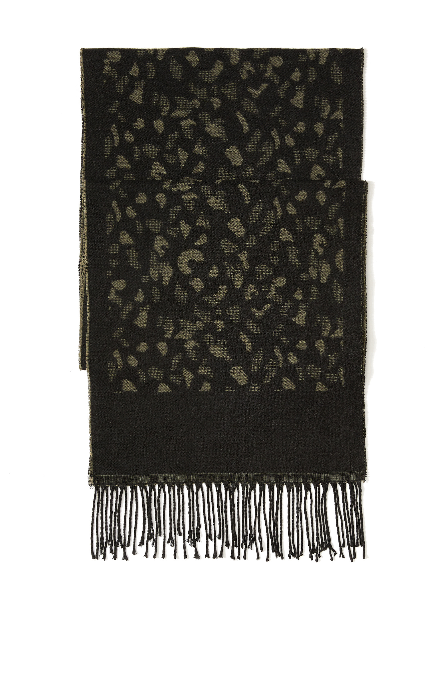 Yeşil Melanj Erkek Atkı