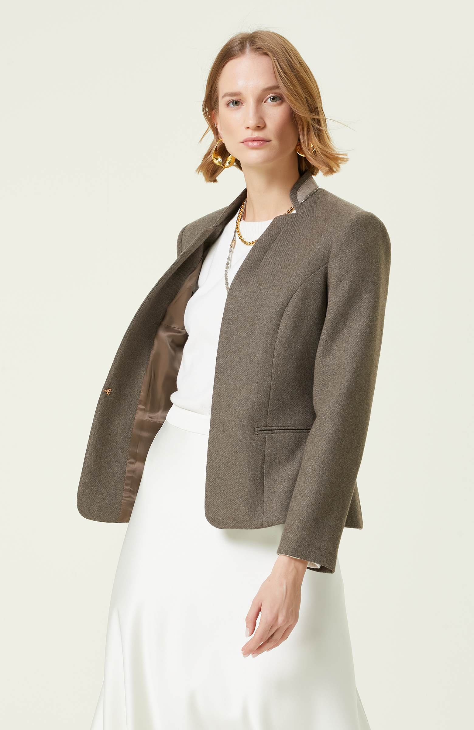 Slim Fit Vizon Ceket Slim Fit Vizon Ceket