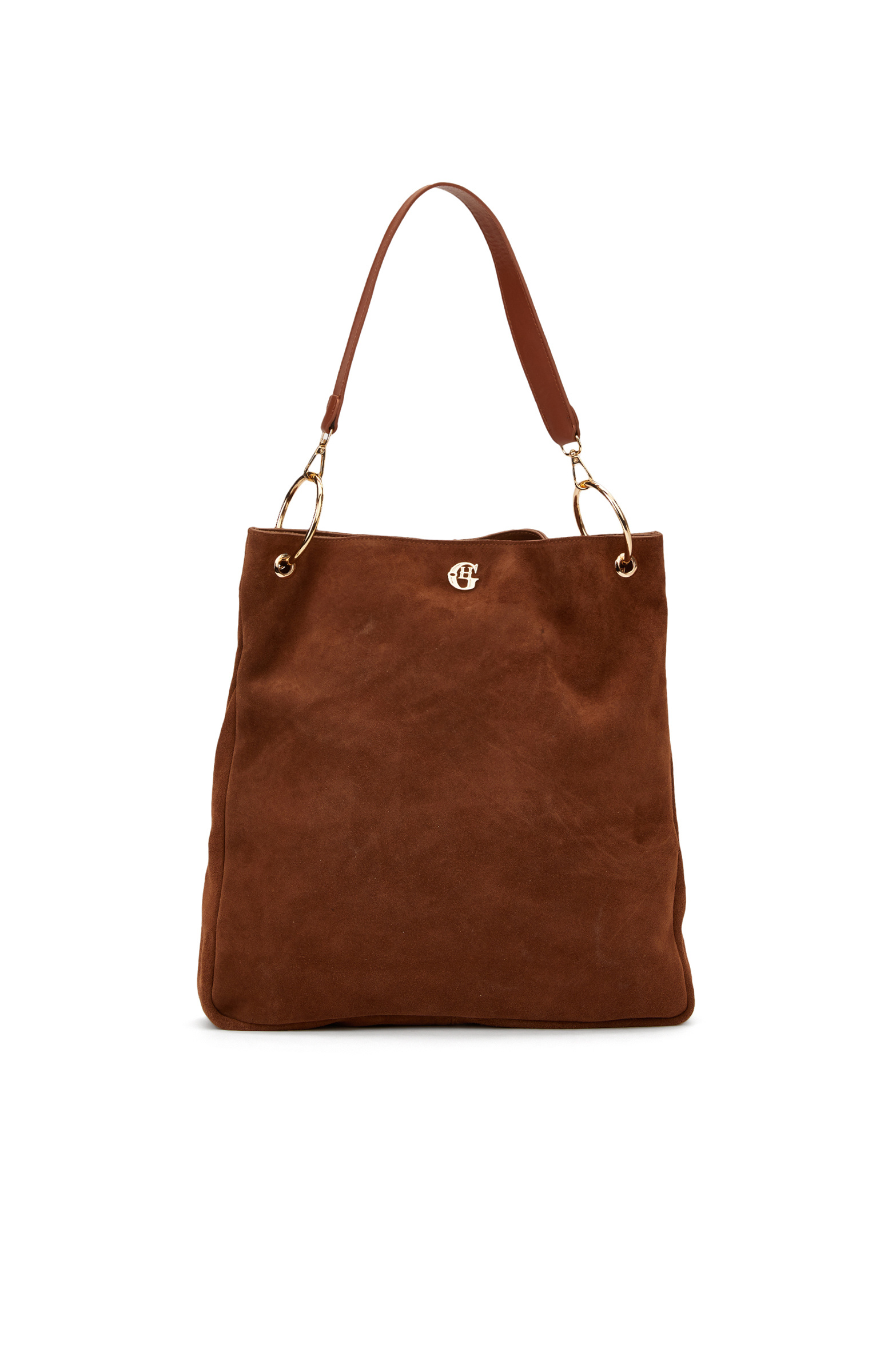 Taba Kadın Süet Omuz Çantası Taba Kadın Süet Omuz Çantası