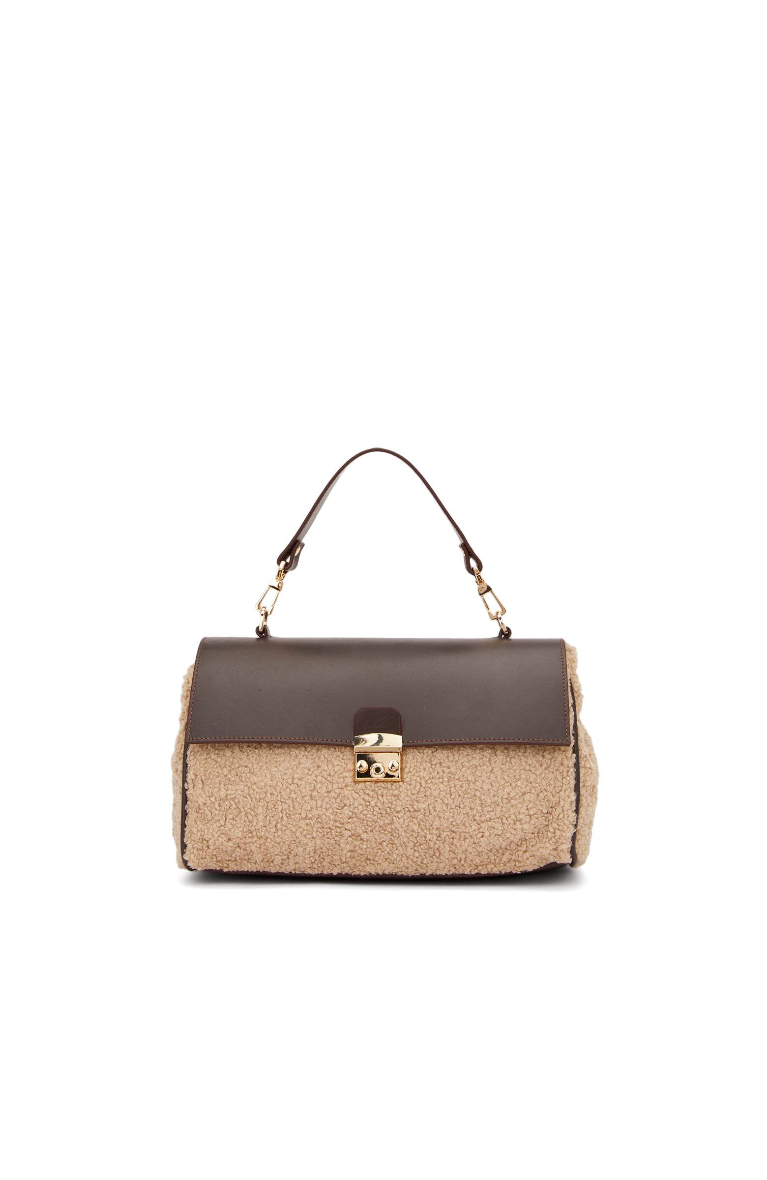 Kahverengi Kadın Deri Omuz Çantası