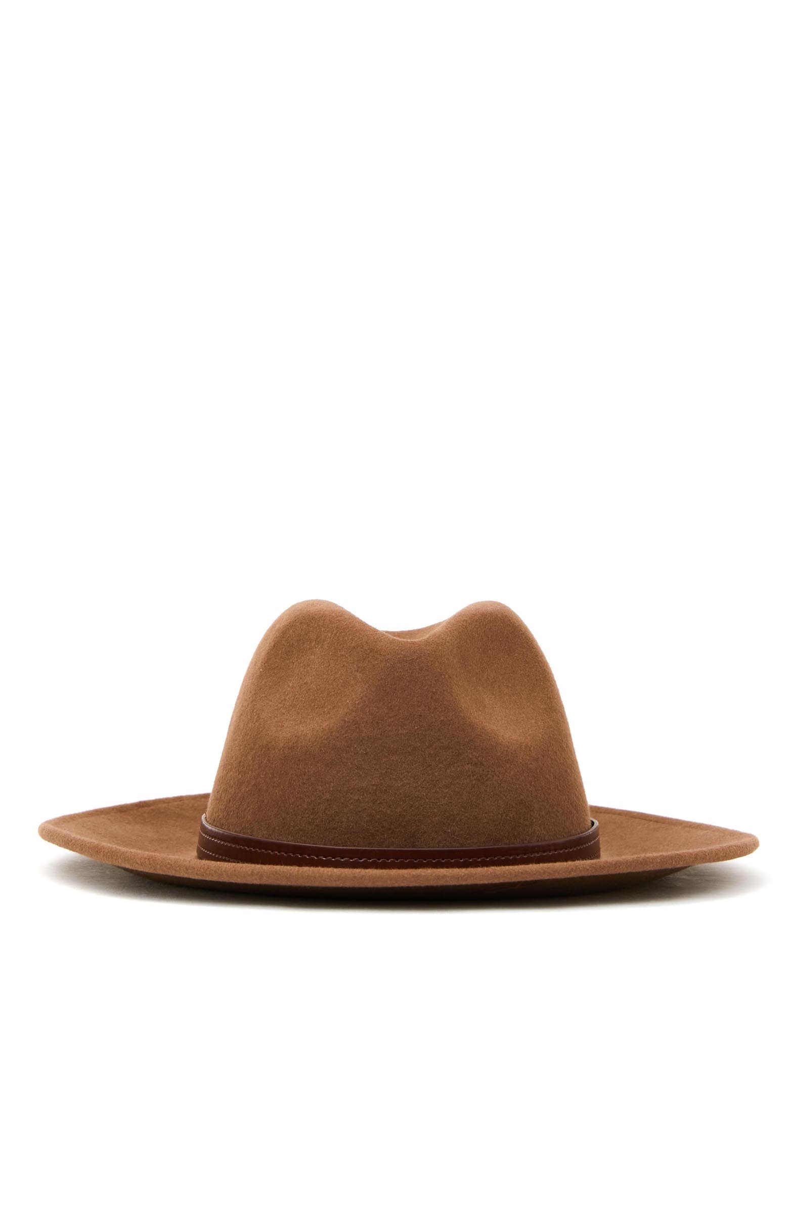 Kahverengi Kadın Yün Şapka