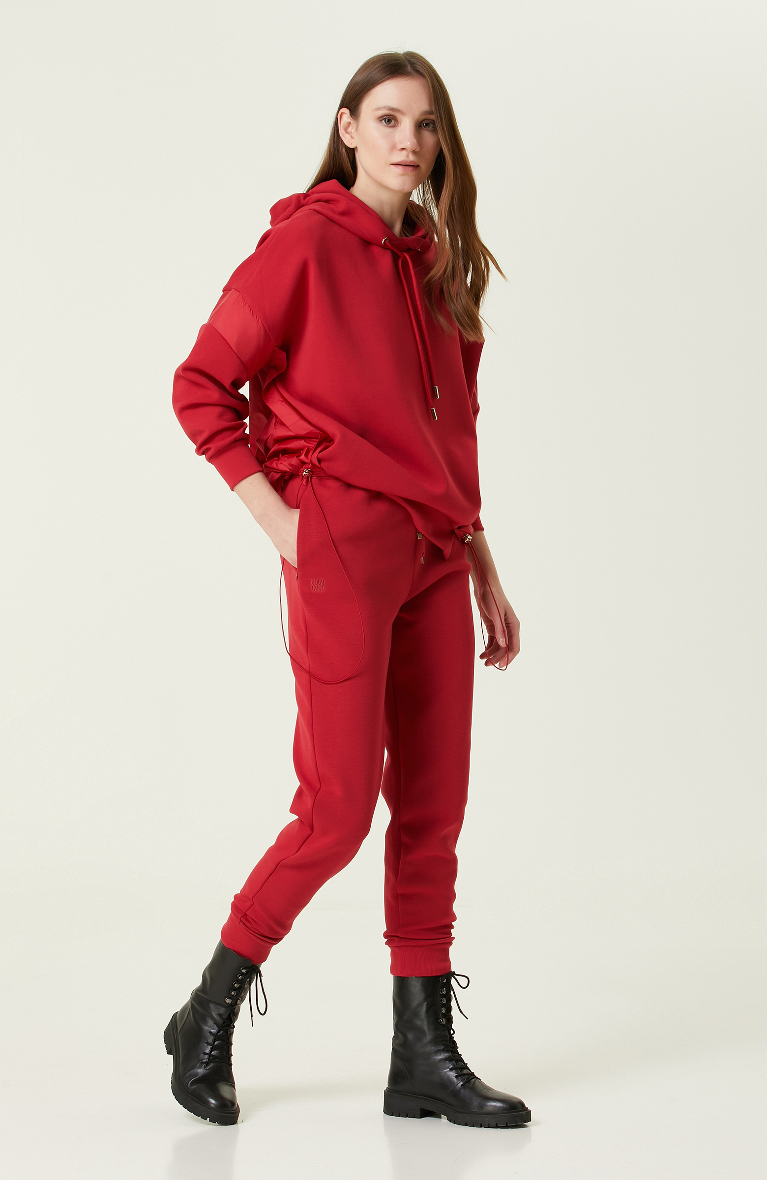 Basic Fit Kırmızı Eşofman Basic Fit Kırmızı Eşofman