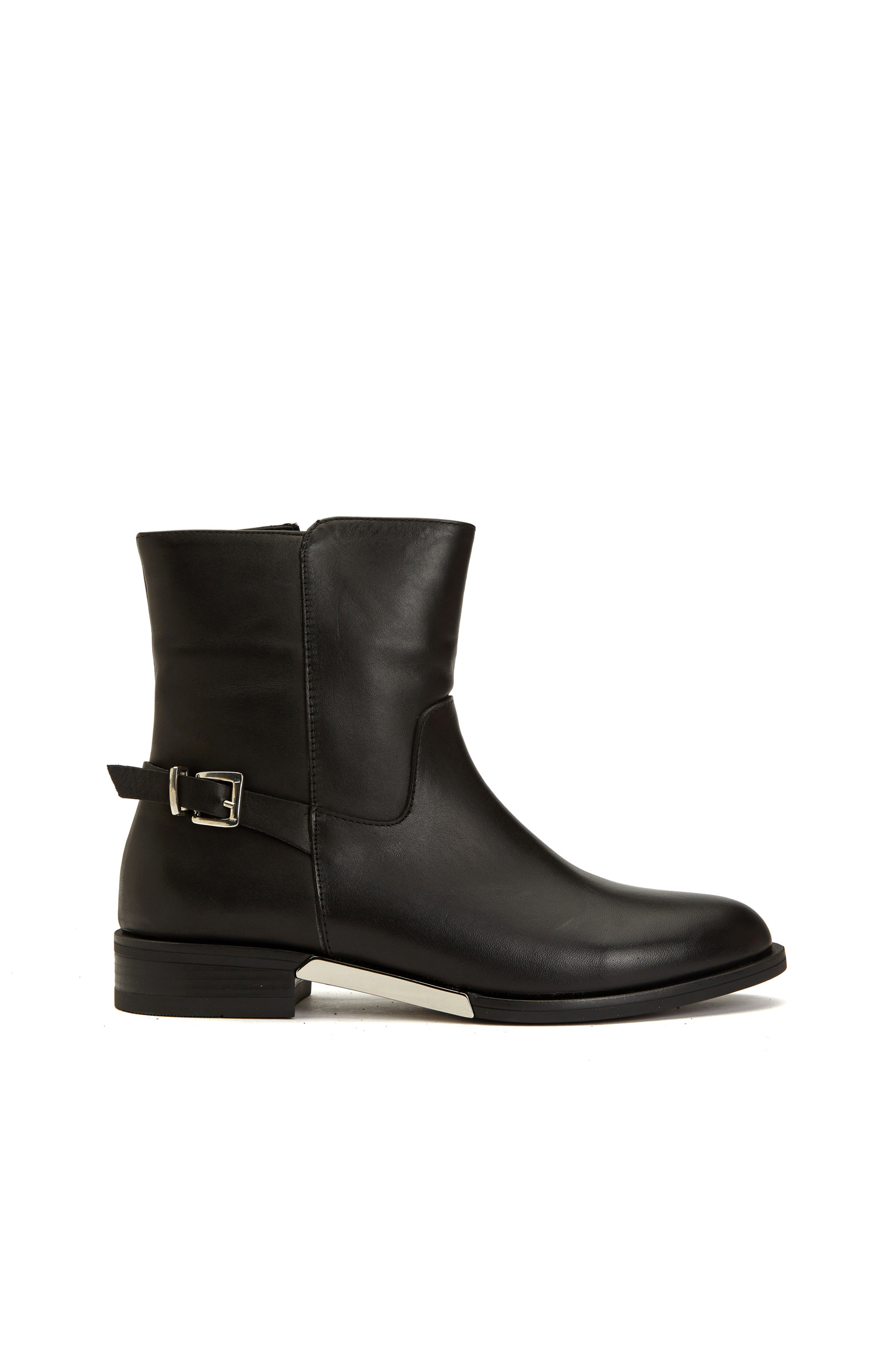 Siyah Kadın Deri Bot