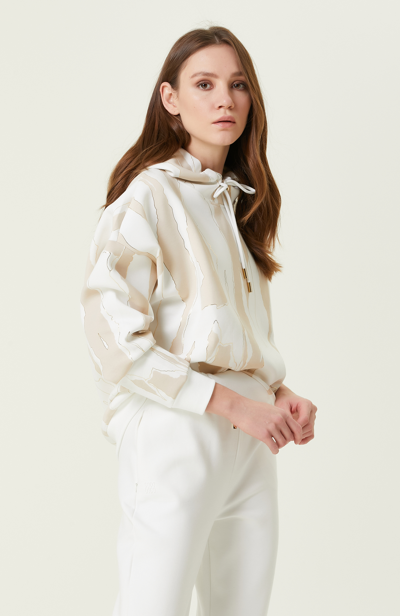 Ekru Bej Sweatshırt Ekru Bej Sweatshırt