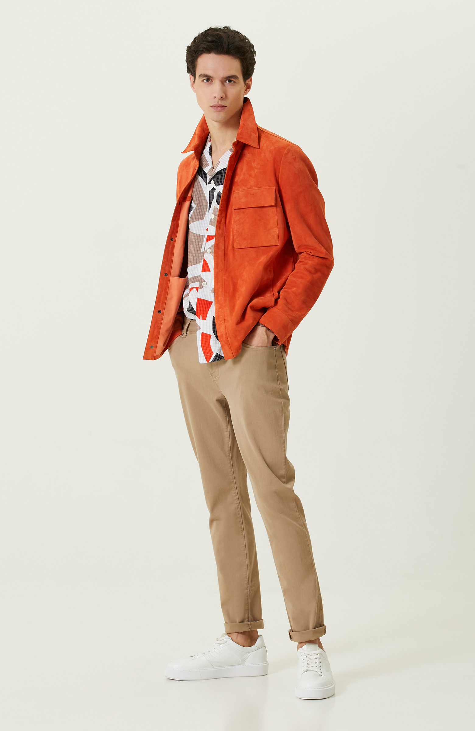 Camel Slim Fit Casual Pantolon Camel Slim Fit Casual Pantolon
