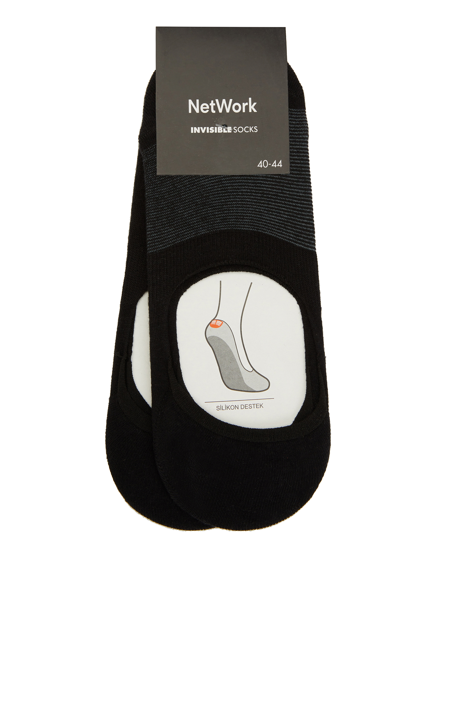 Siyah 2li Erkek Çorap Seti Siyah 2li Erkek Çorap Seti