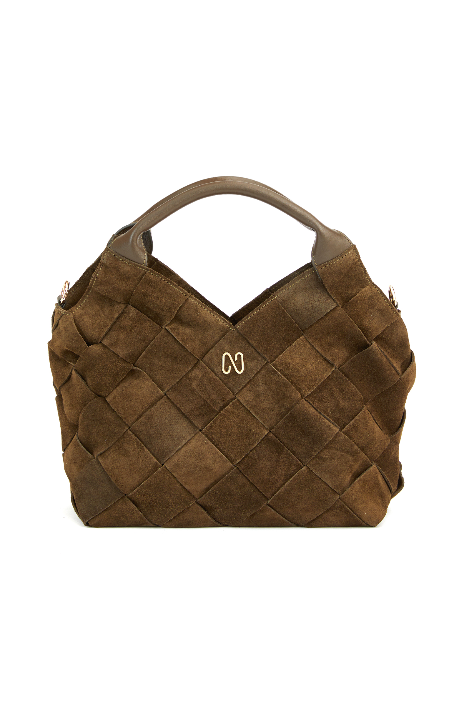 Haki Kadın Süet Çanta Haki Kadın Süet Çanta