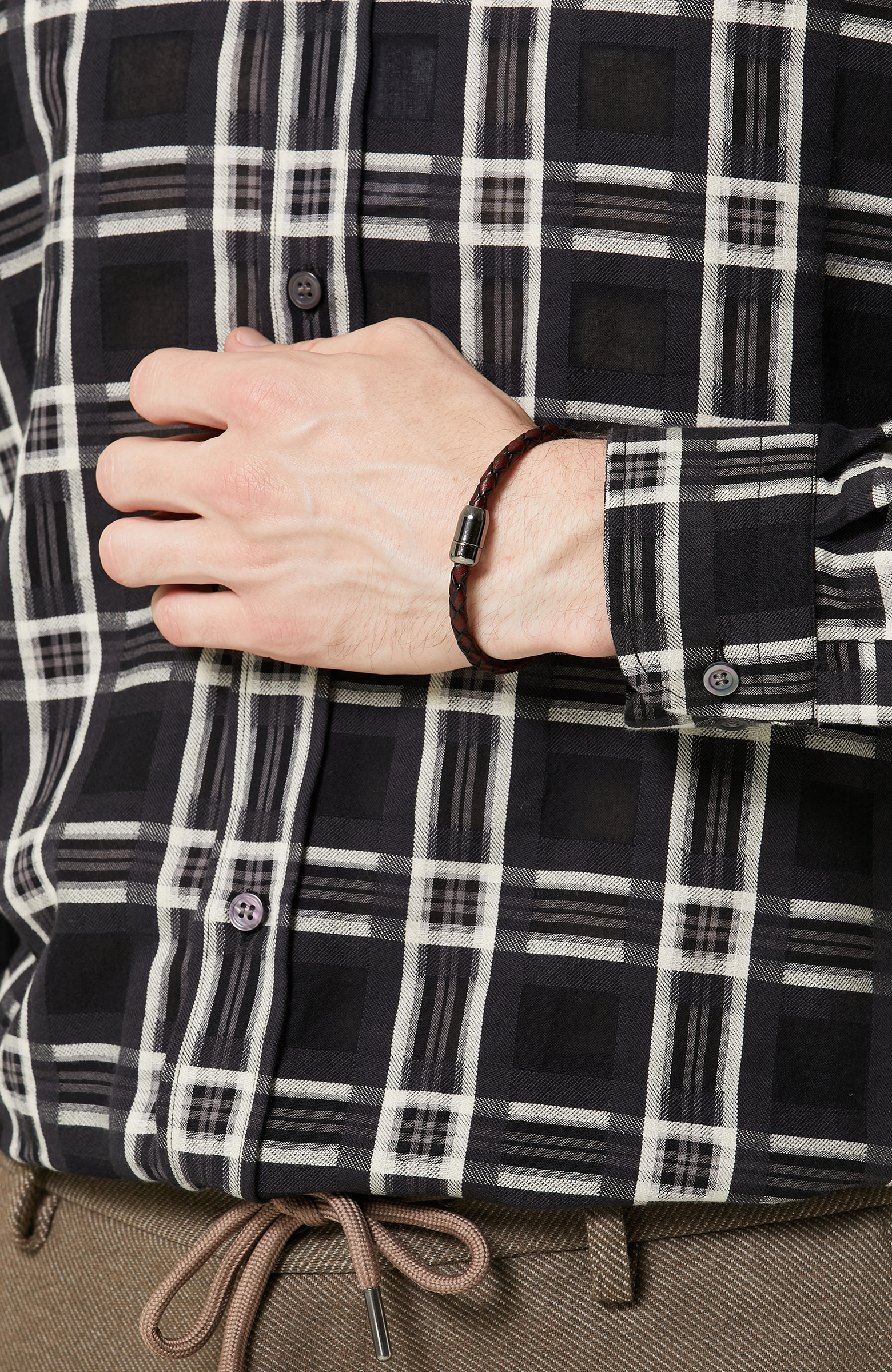 Bordo Erkek Deri Bileklik Bordo Erkek Deri Bileklik