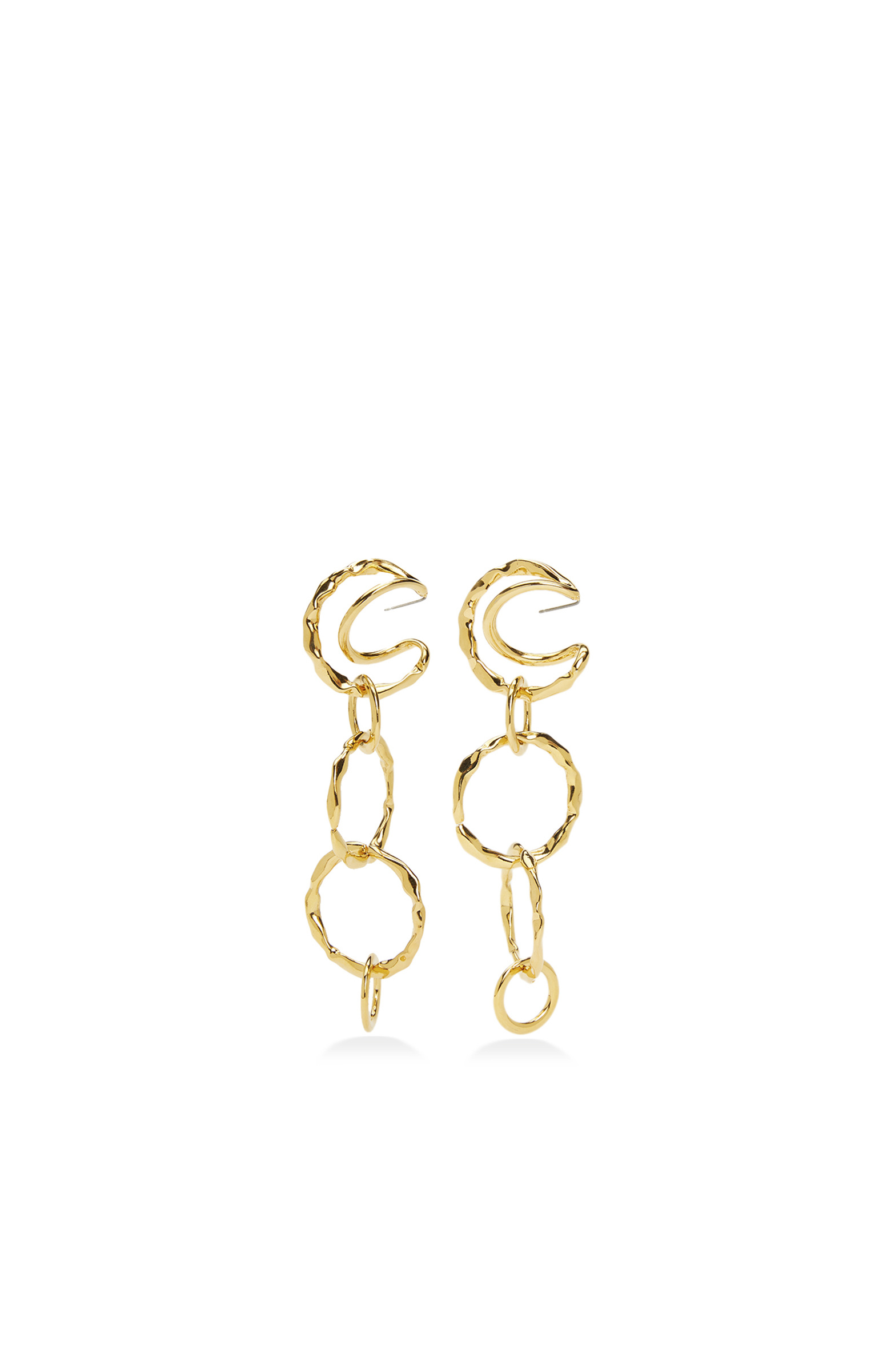 Gold Altın Rengi Kadın Küpe