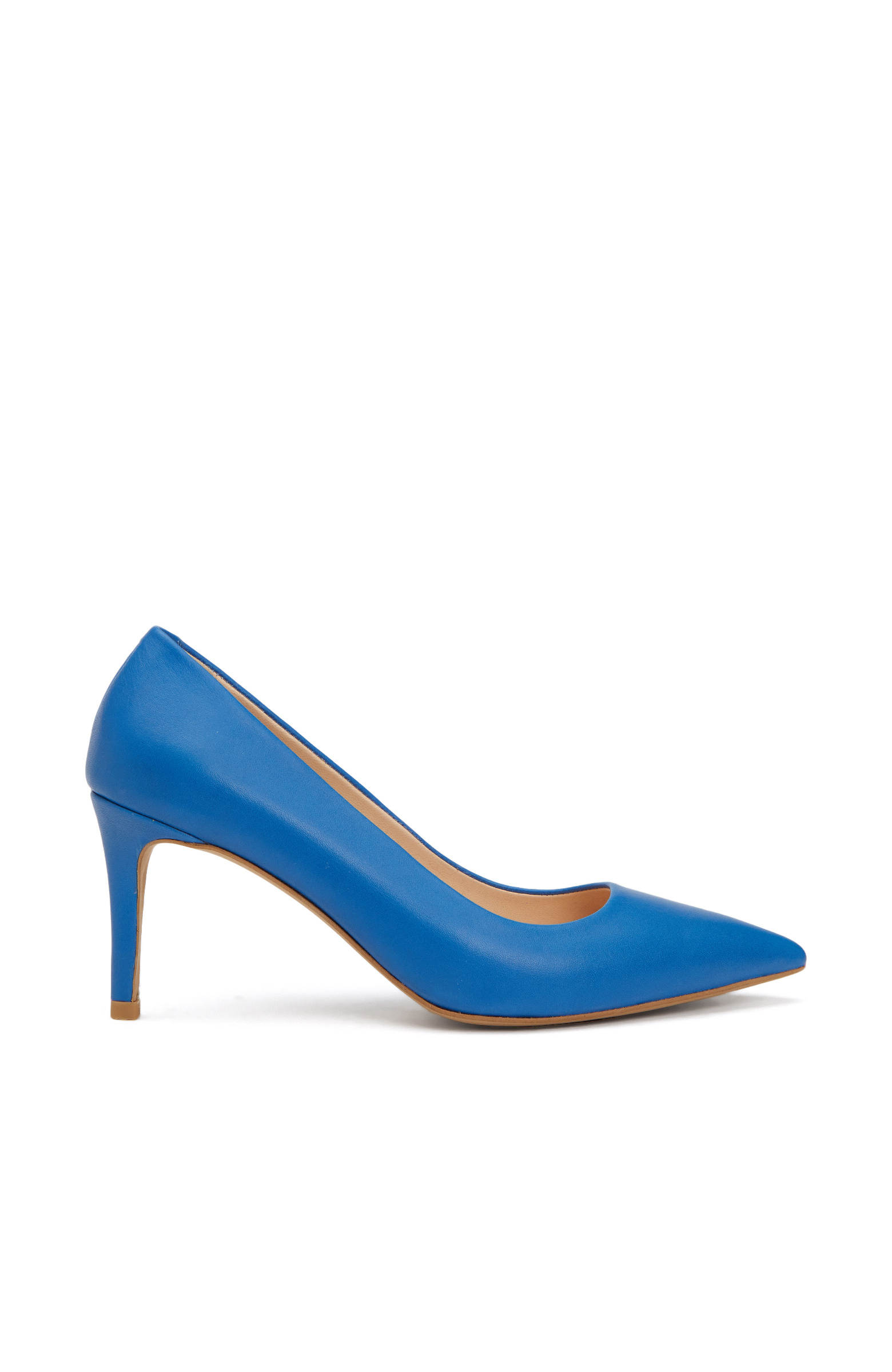 Mavi Kadın Deri Stiletto