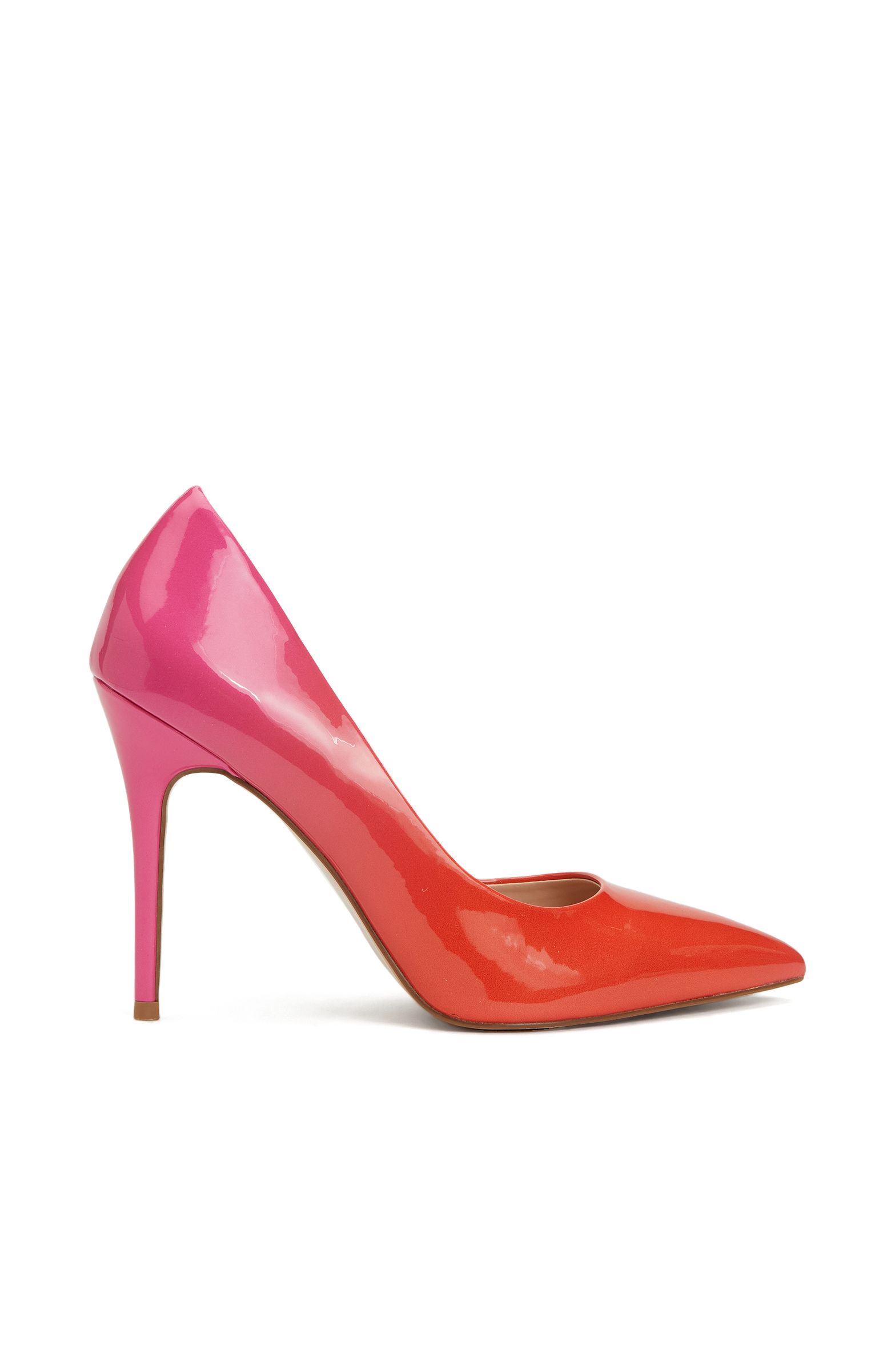 Turuncu Kadın Deri Stiletto Turuncu Kadın Deri Stiletto