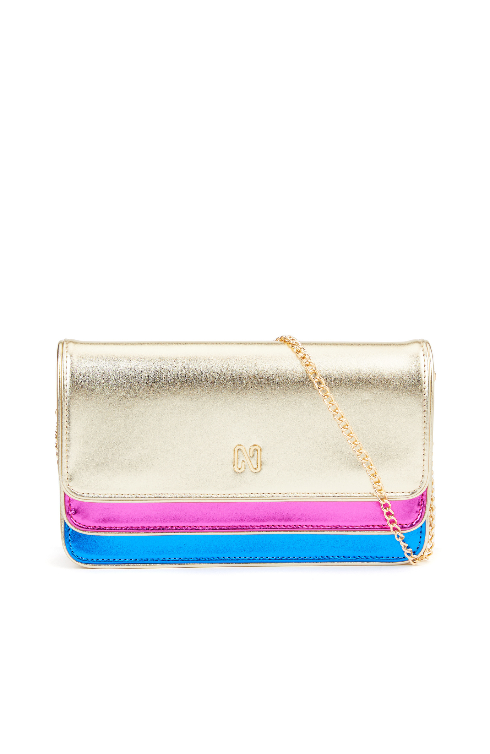 Renkli Kadın Deri Omuz Çantası