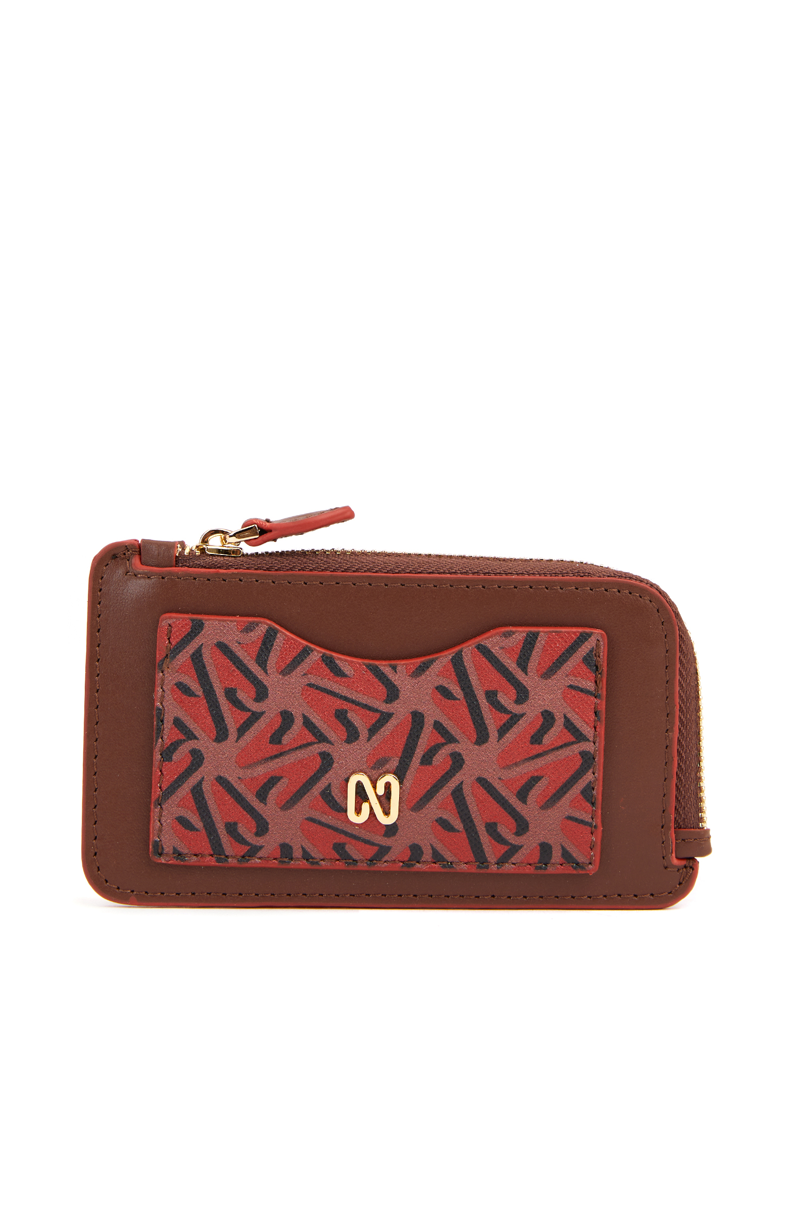 Monogram Kiremit Kahverengi Kadın Cüzdan Monogram Kiremit Kahverengi Kadın Cüzdan