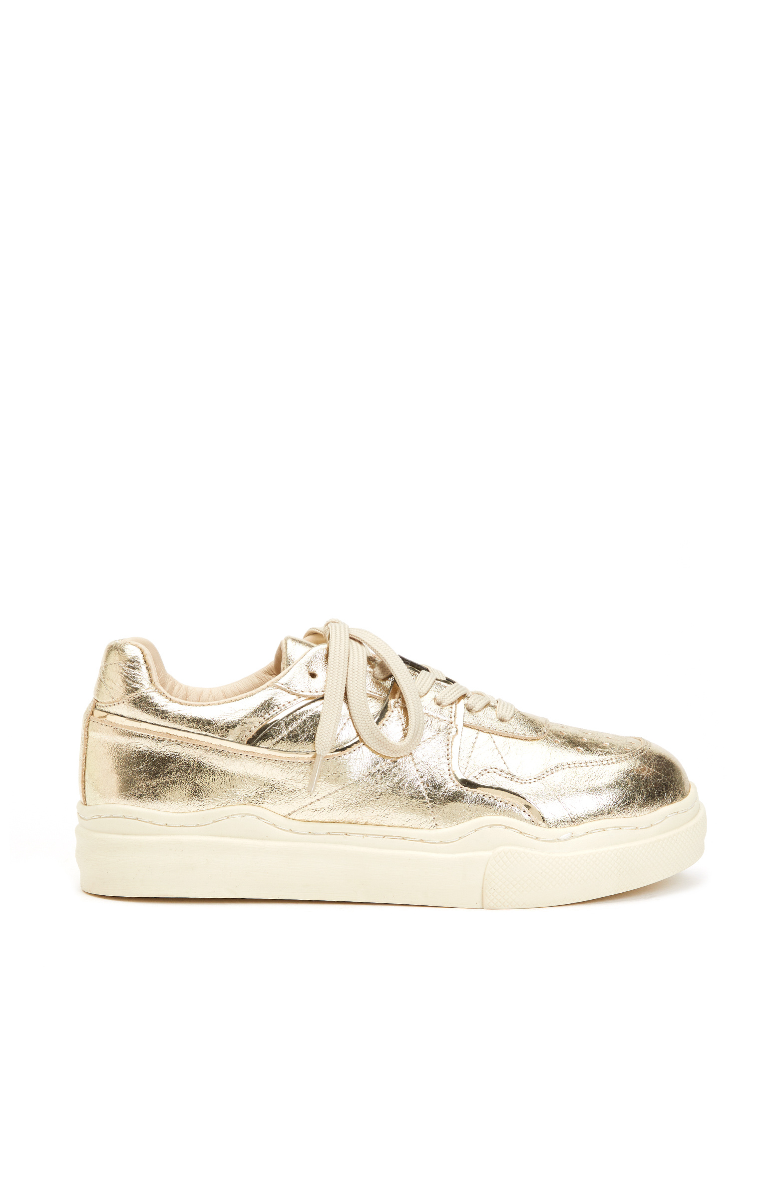 Gold Kadın Deri Sneaker
