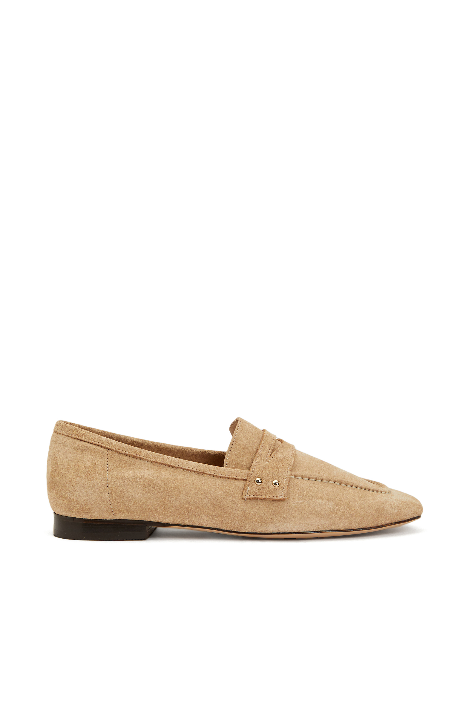 Vizon Kadın Süet Loafer Vizon Kadın Süet Loafer
