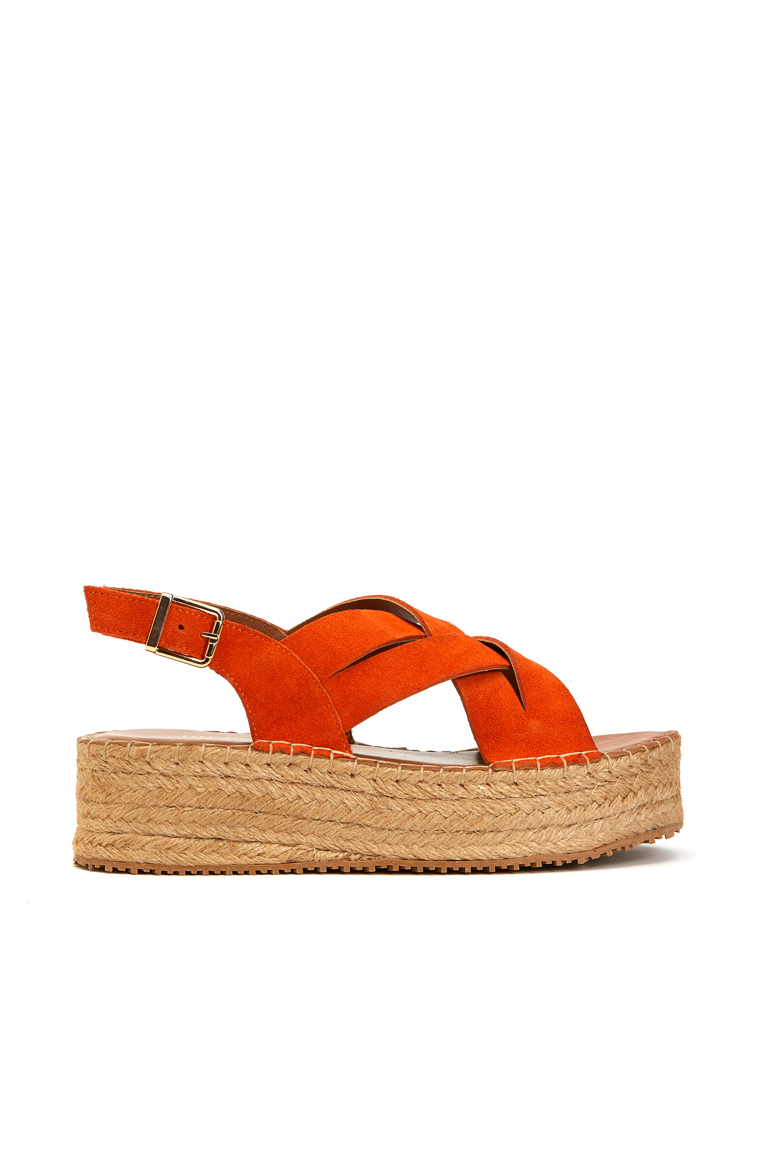 Turuncu Kadın Süet Espadril Turuncu Kadın Süet Espadril
