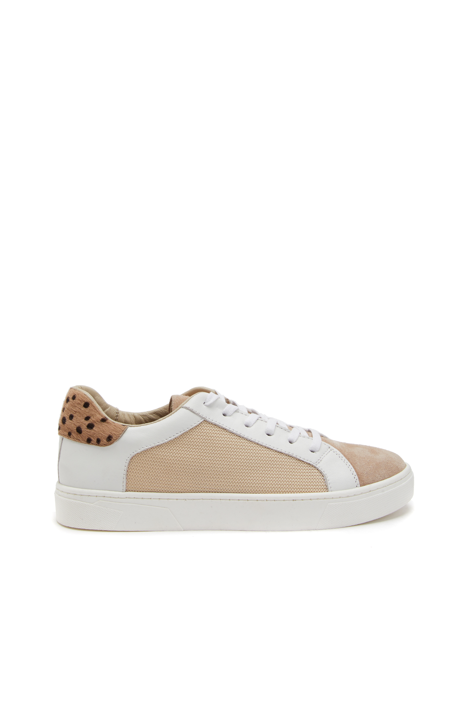Beyaz Kadın Deri Sneaker Beyaz Kadın Deri Sneaker