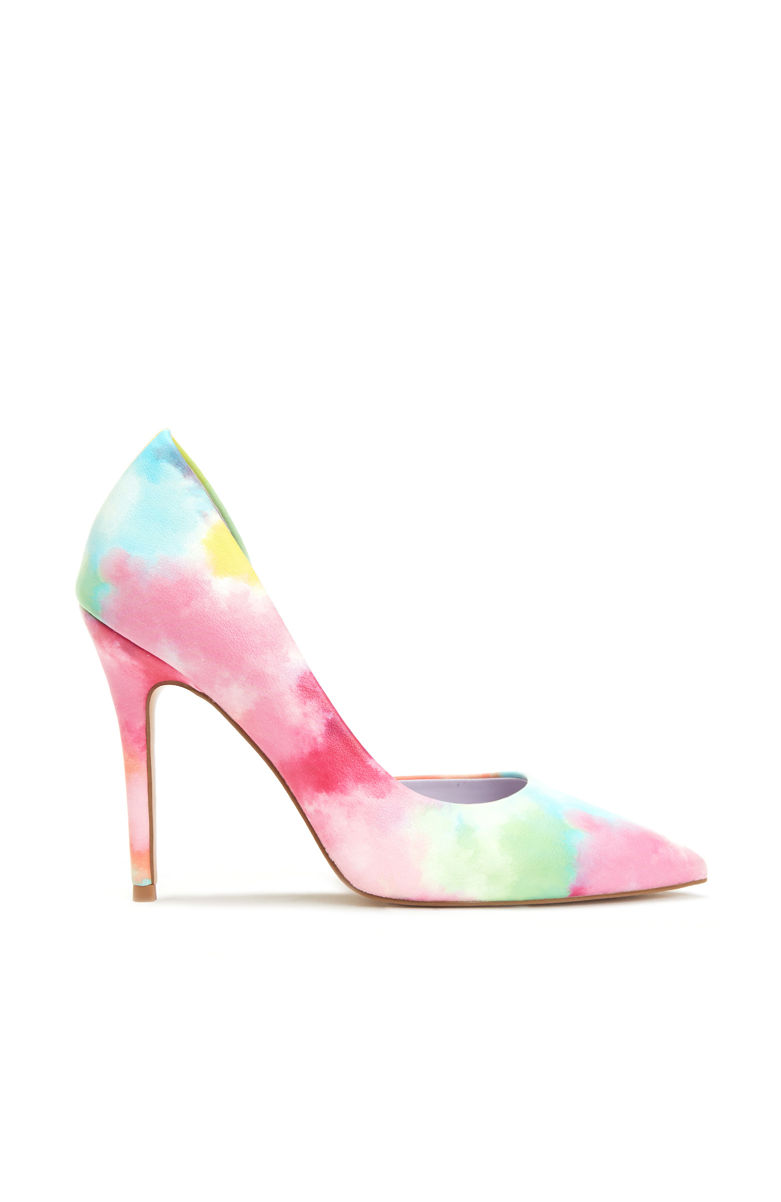 Renkli Kadın Deri Stiletto