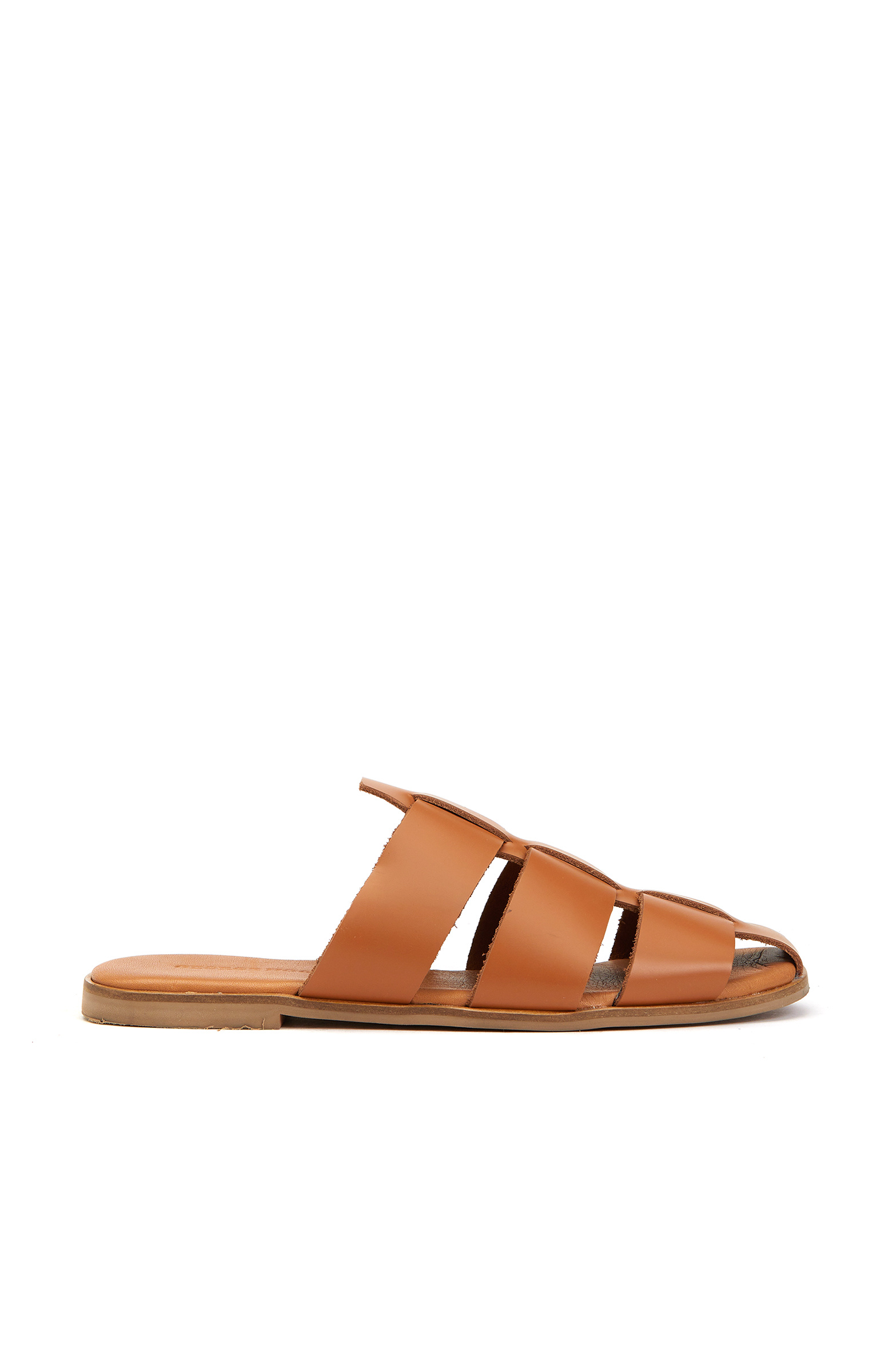 Taba Kadın Deri Terlik