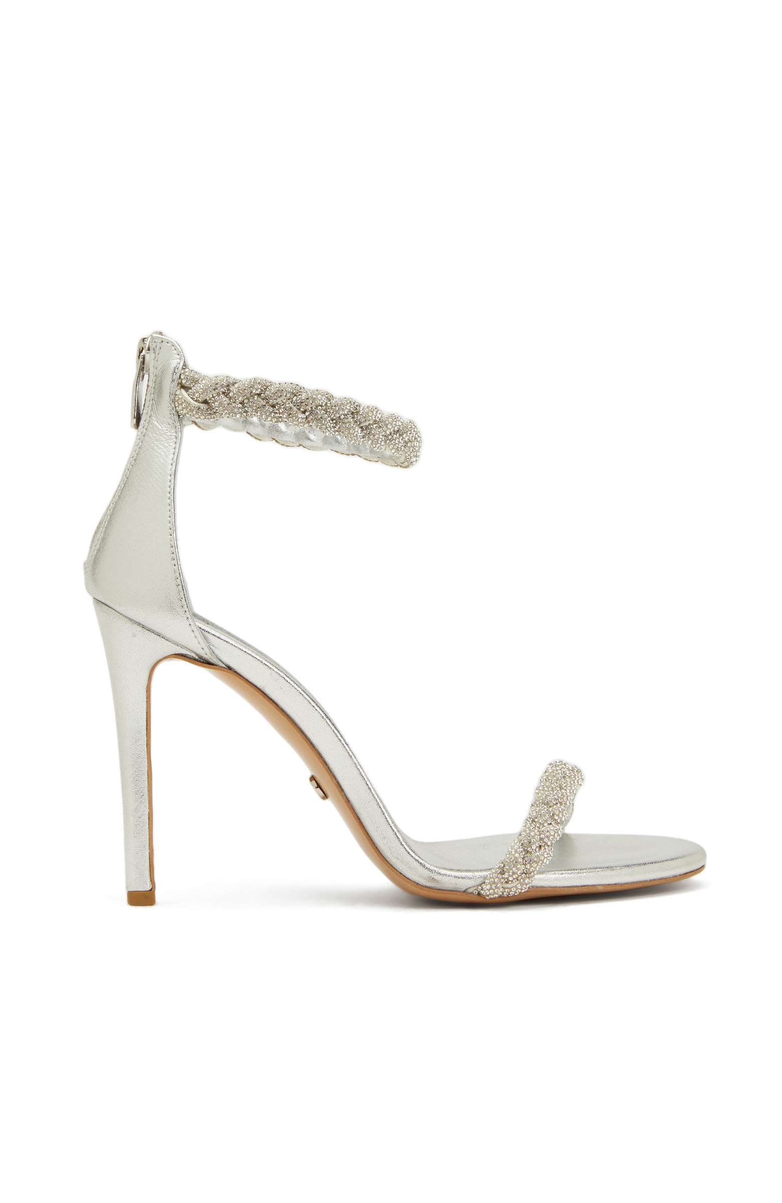 Silver Kadın Deri Sandalet