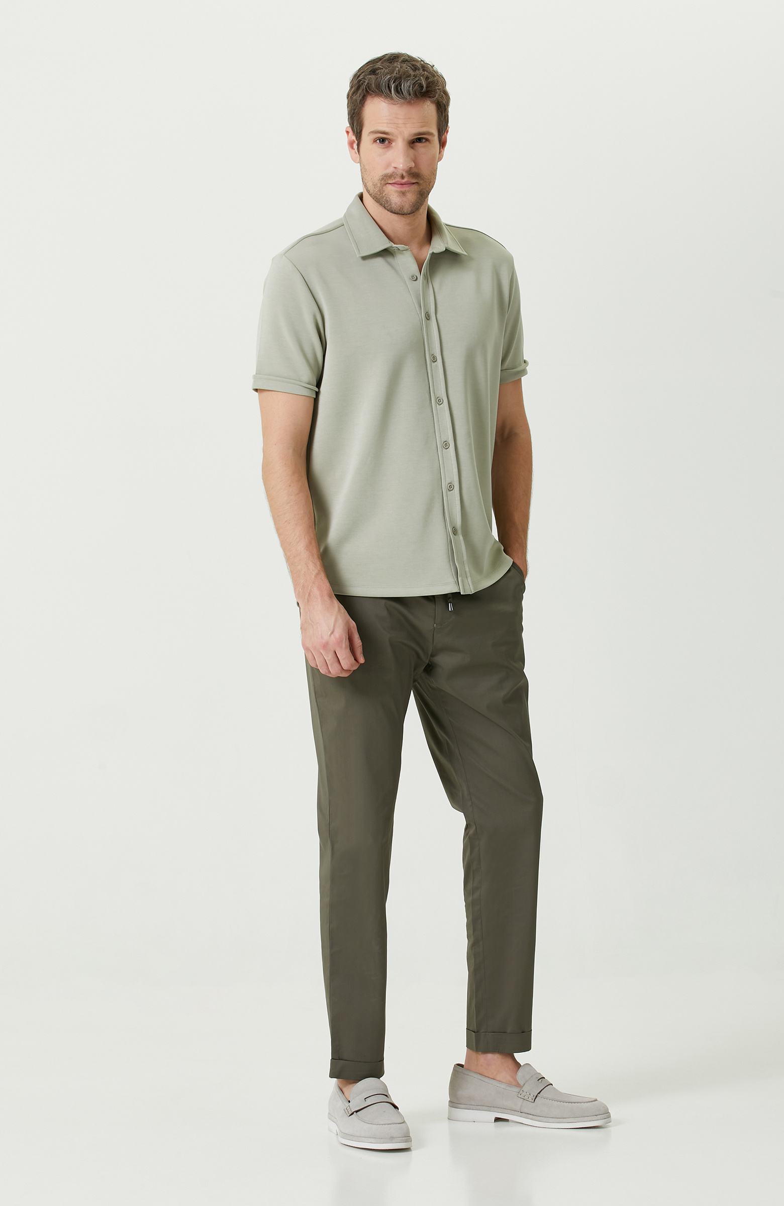 Haki Cepli Jogger Pantolon