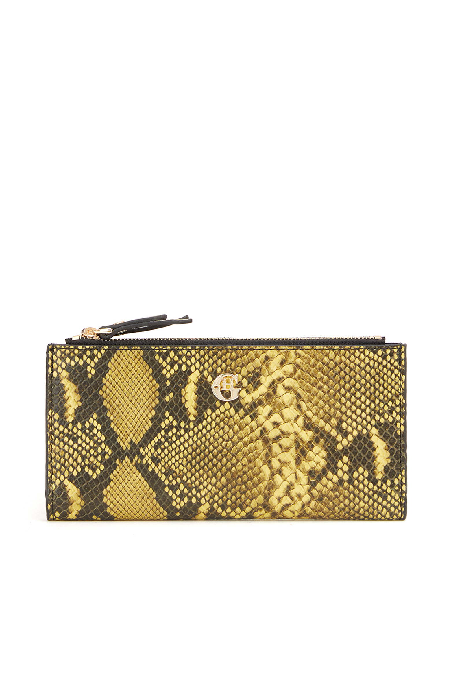 Yeşil Yılan Desenli Kadın Cüzdan