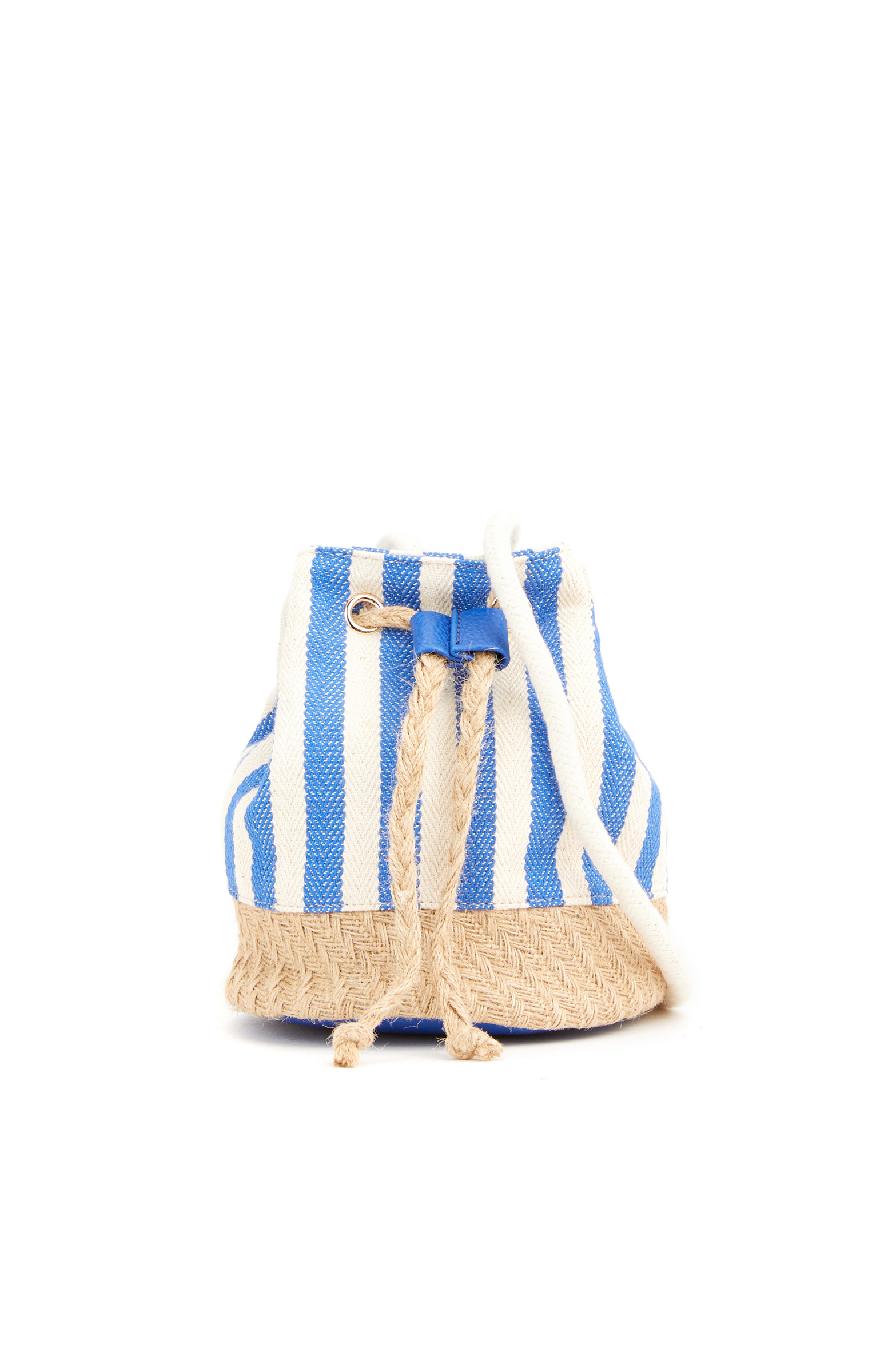 Mavi Çizgili Kadın Çanta