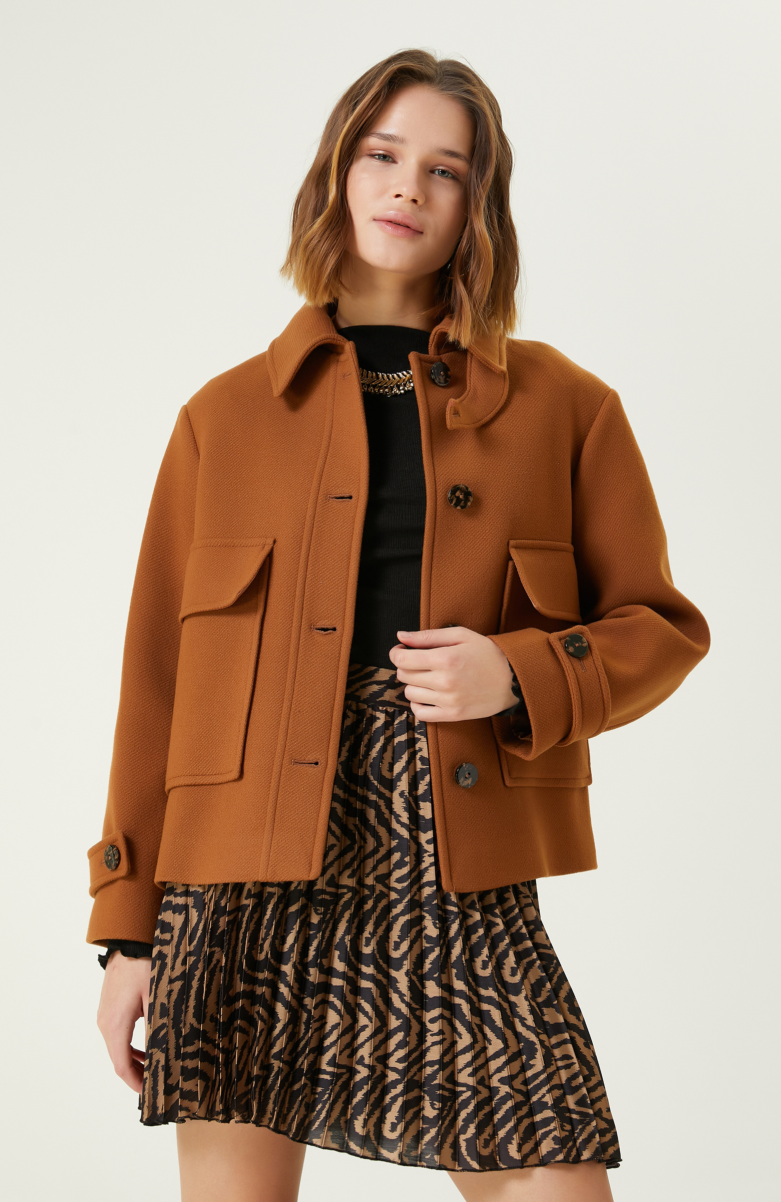 Taba Yün Karışımlı Kaban