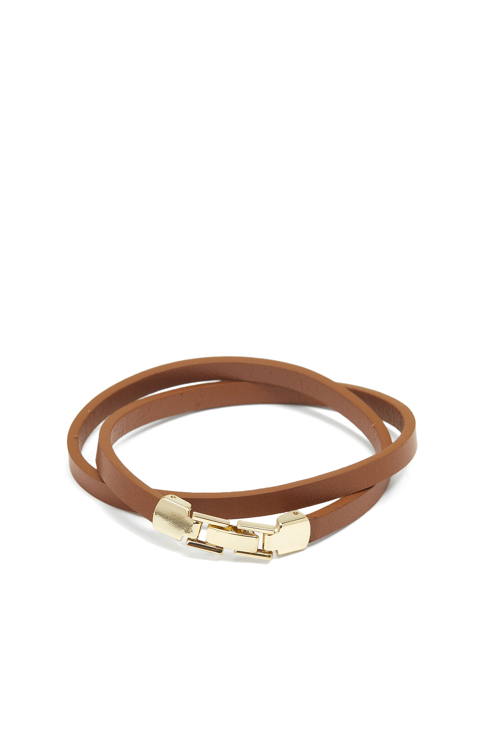 Kahverengi Kadın Deri Bileklik