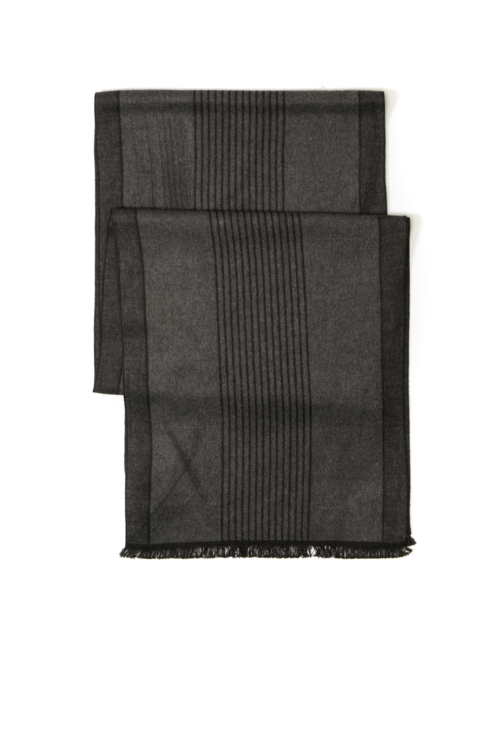 Siyah Çizgili Erkek Atkı