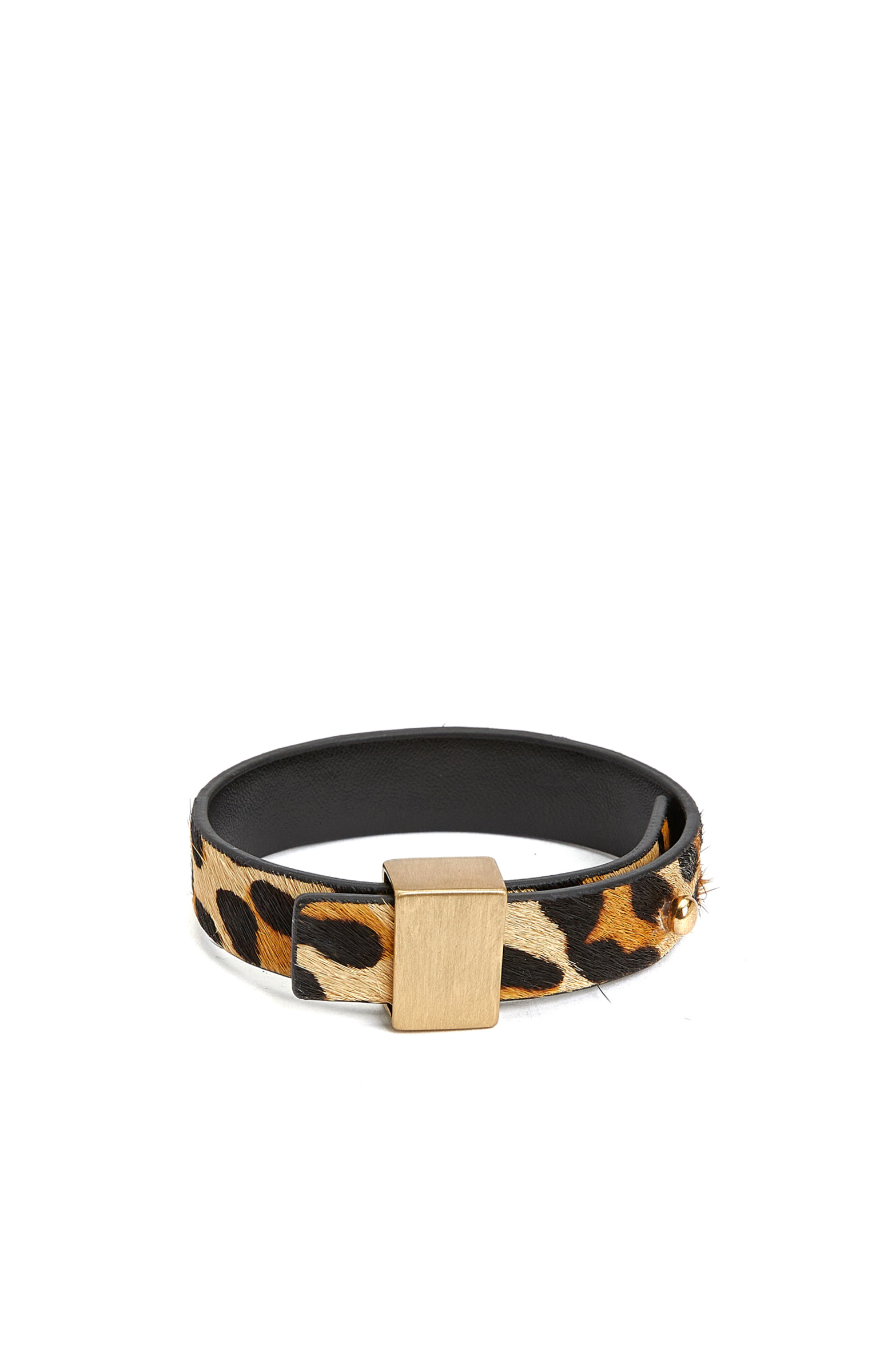 Leopar Kadın Deri Bileklik