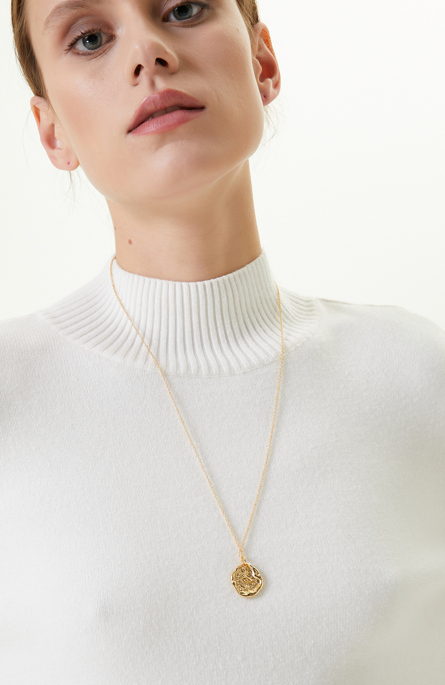 Gold Kadın Zincir Kolye