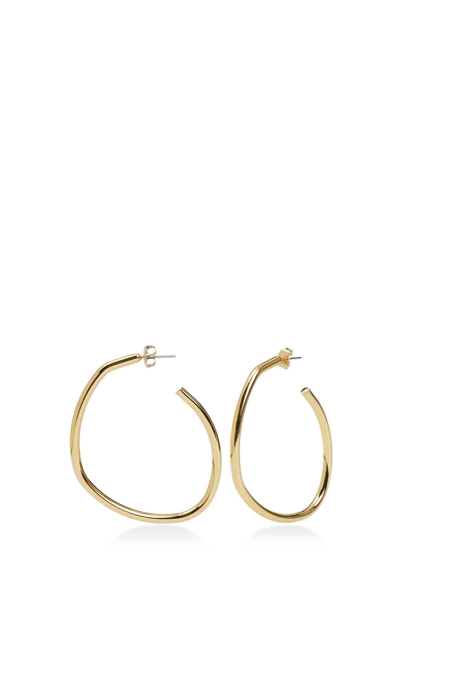 Gold Kadın Halka Küpe