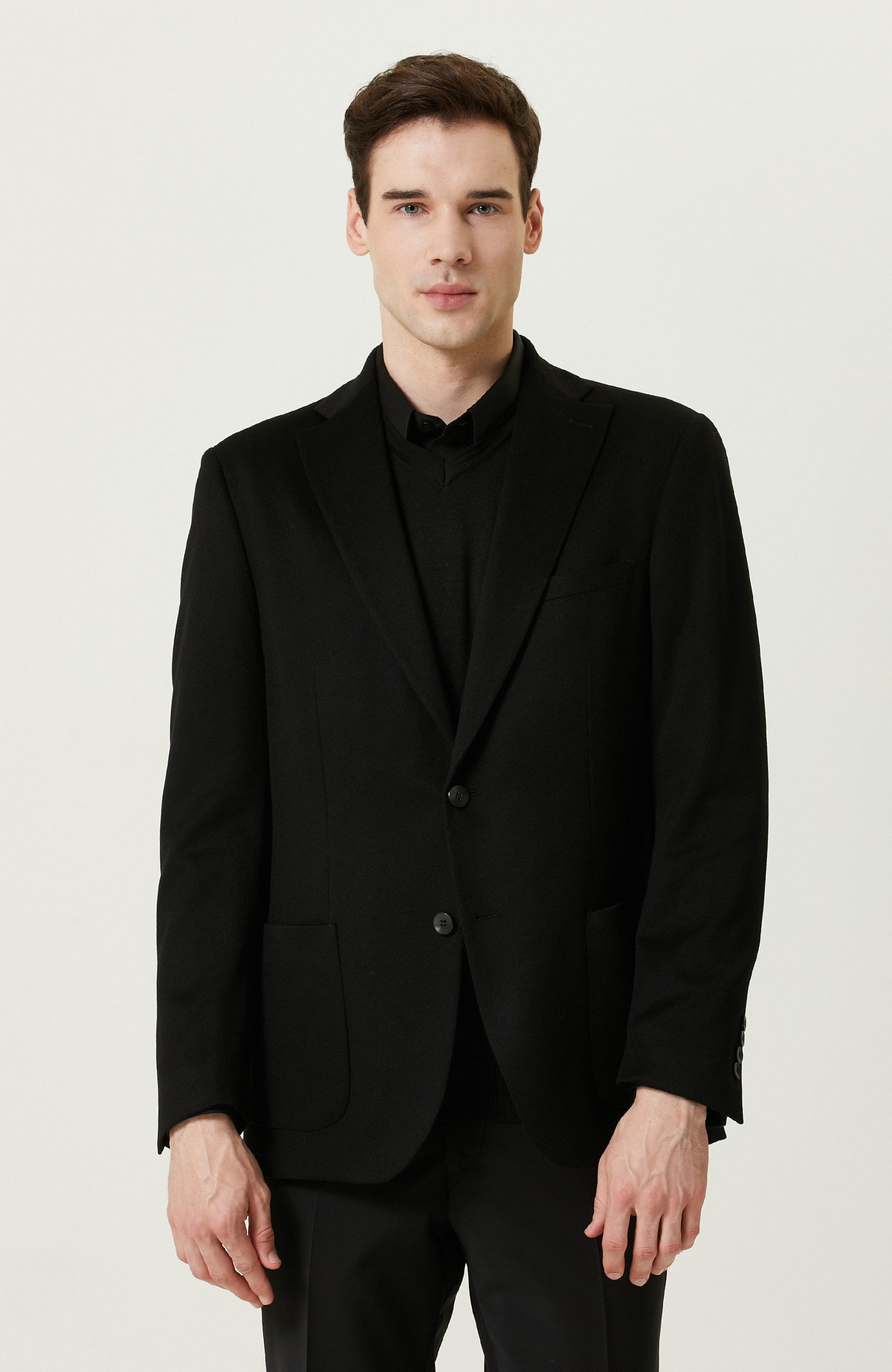 Limited Loro Piana Kaşmir Siyah Ceket