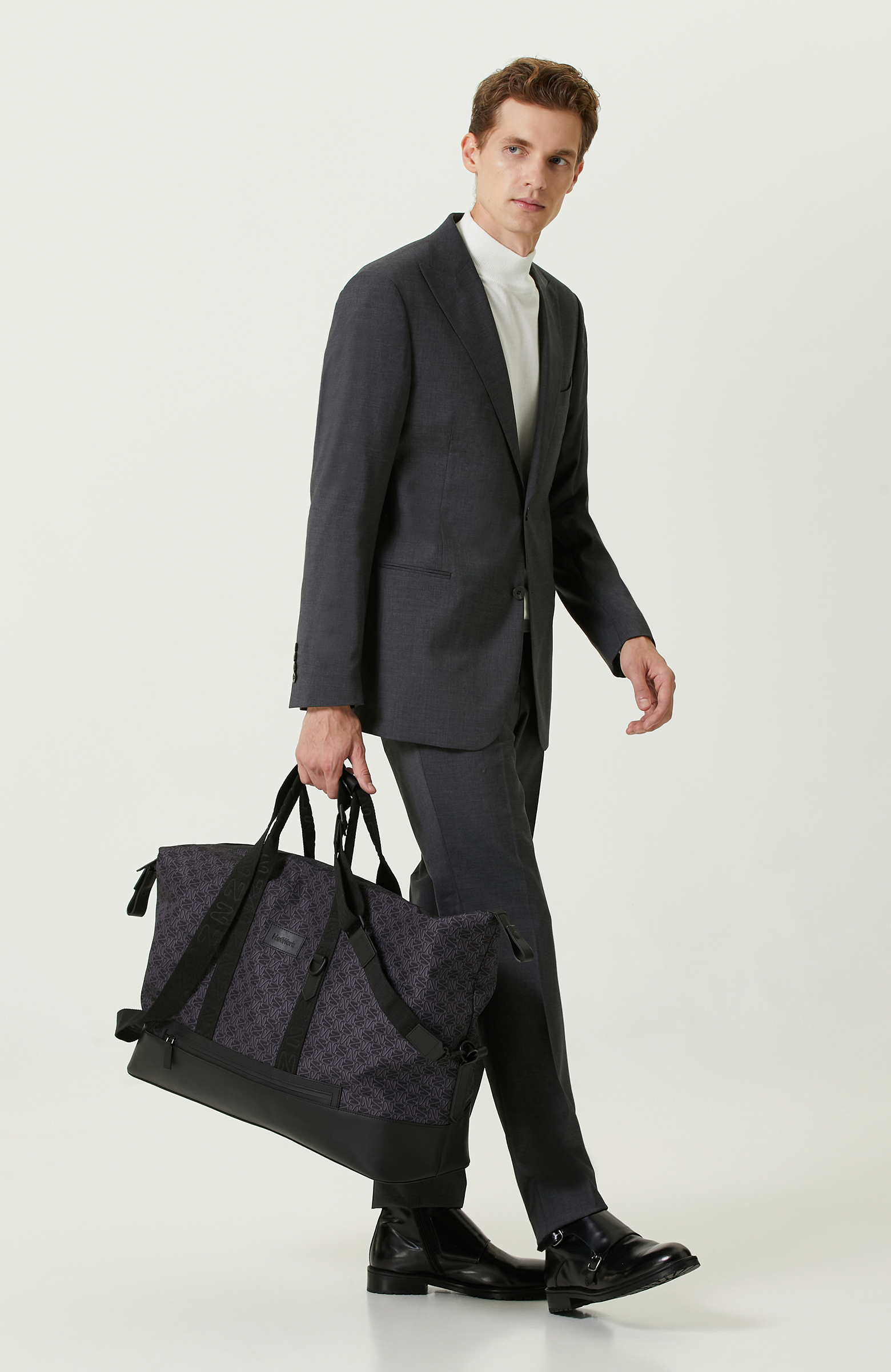 Koyu Gri Yün Takım Elbise