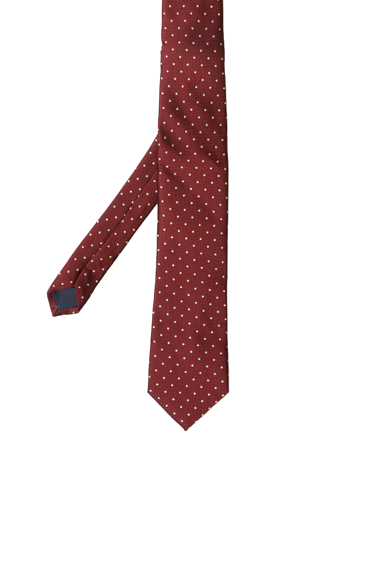 Bordo Puantiyeli Kravat