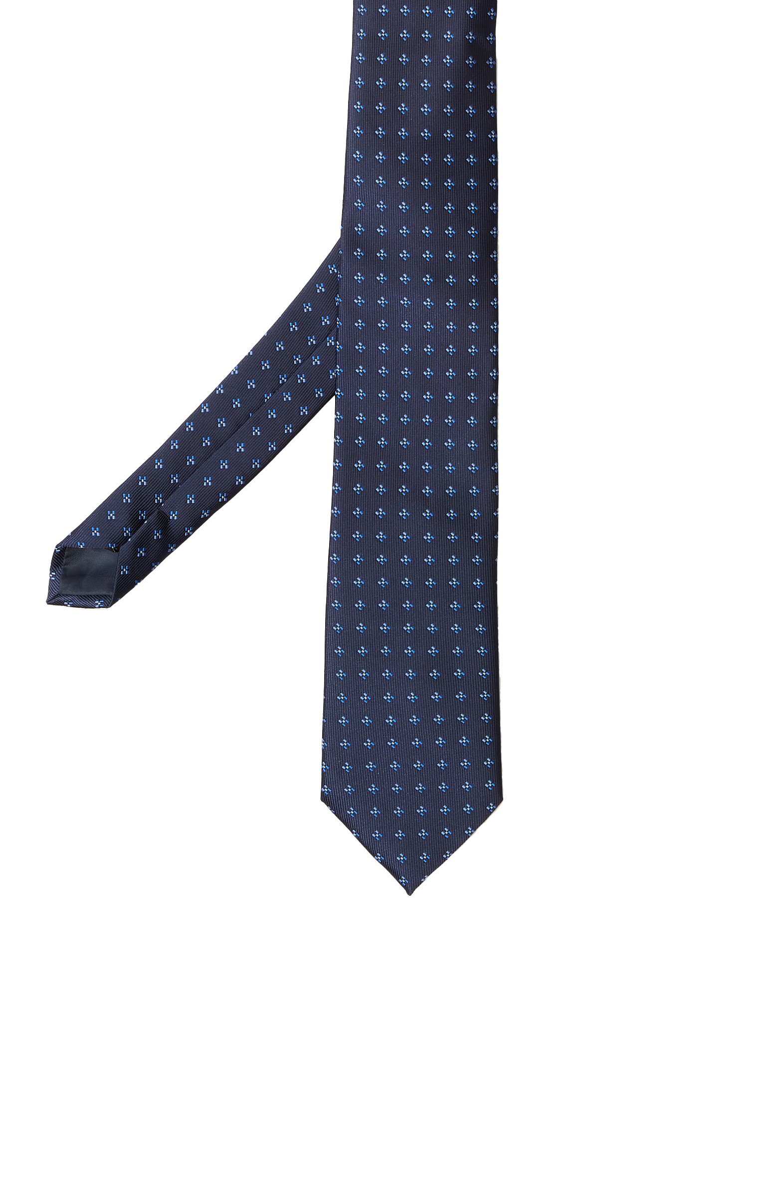 Lacivert Puantiyeli Kravat