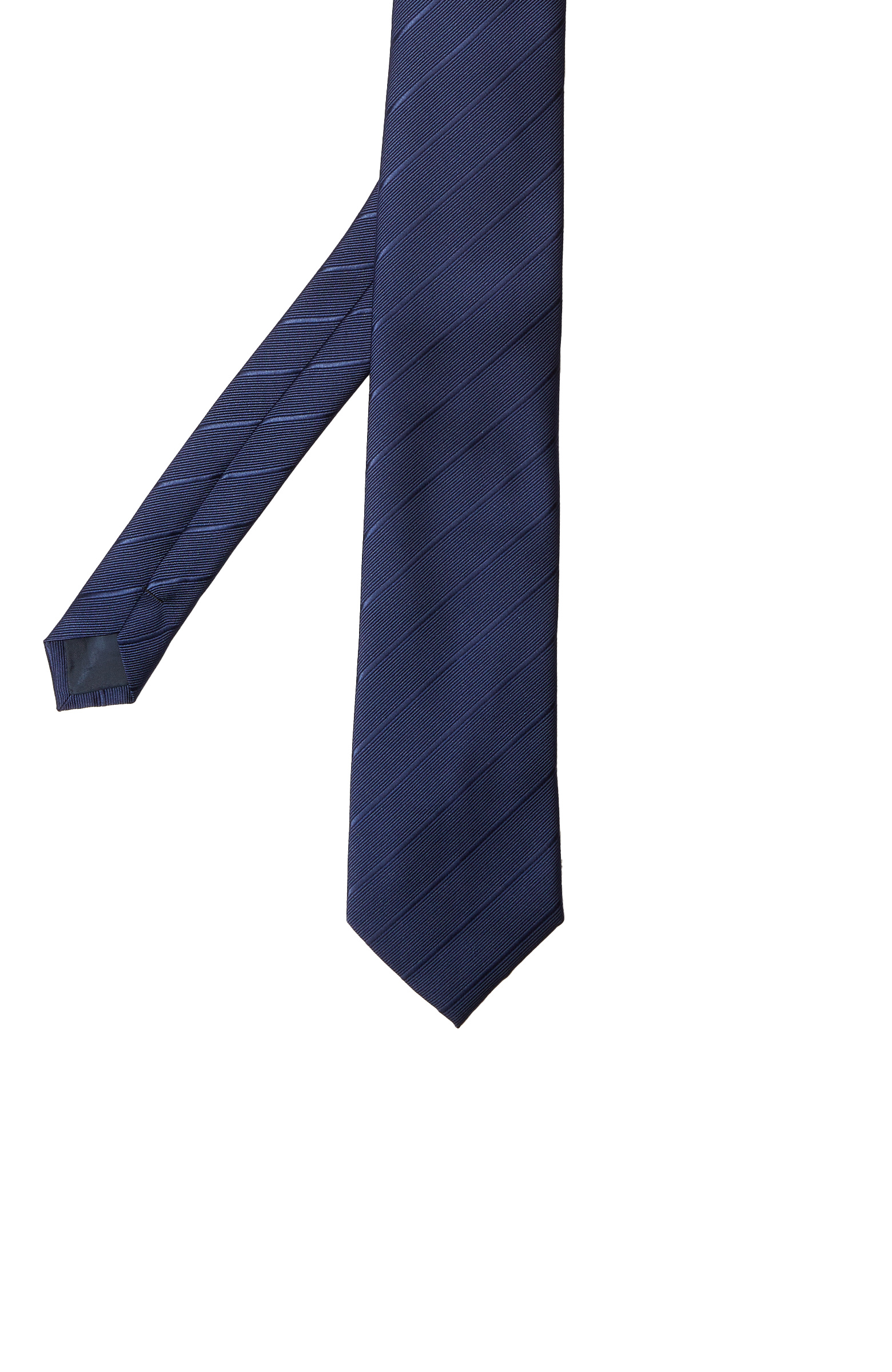 Lacivert Çizgili Kravat