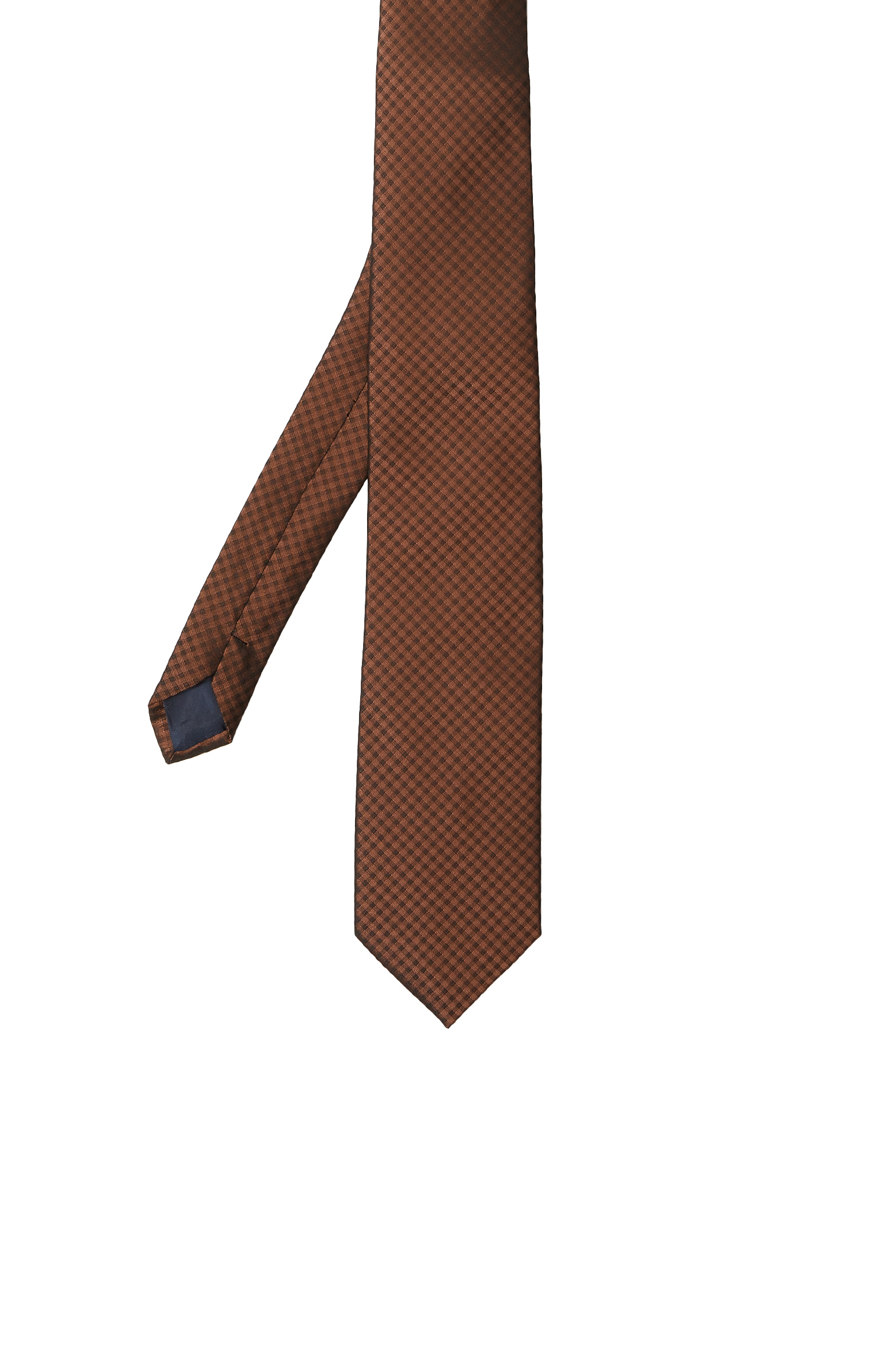 Kahverengi Puantiyeli Kravat