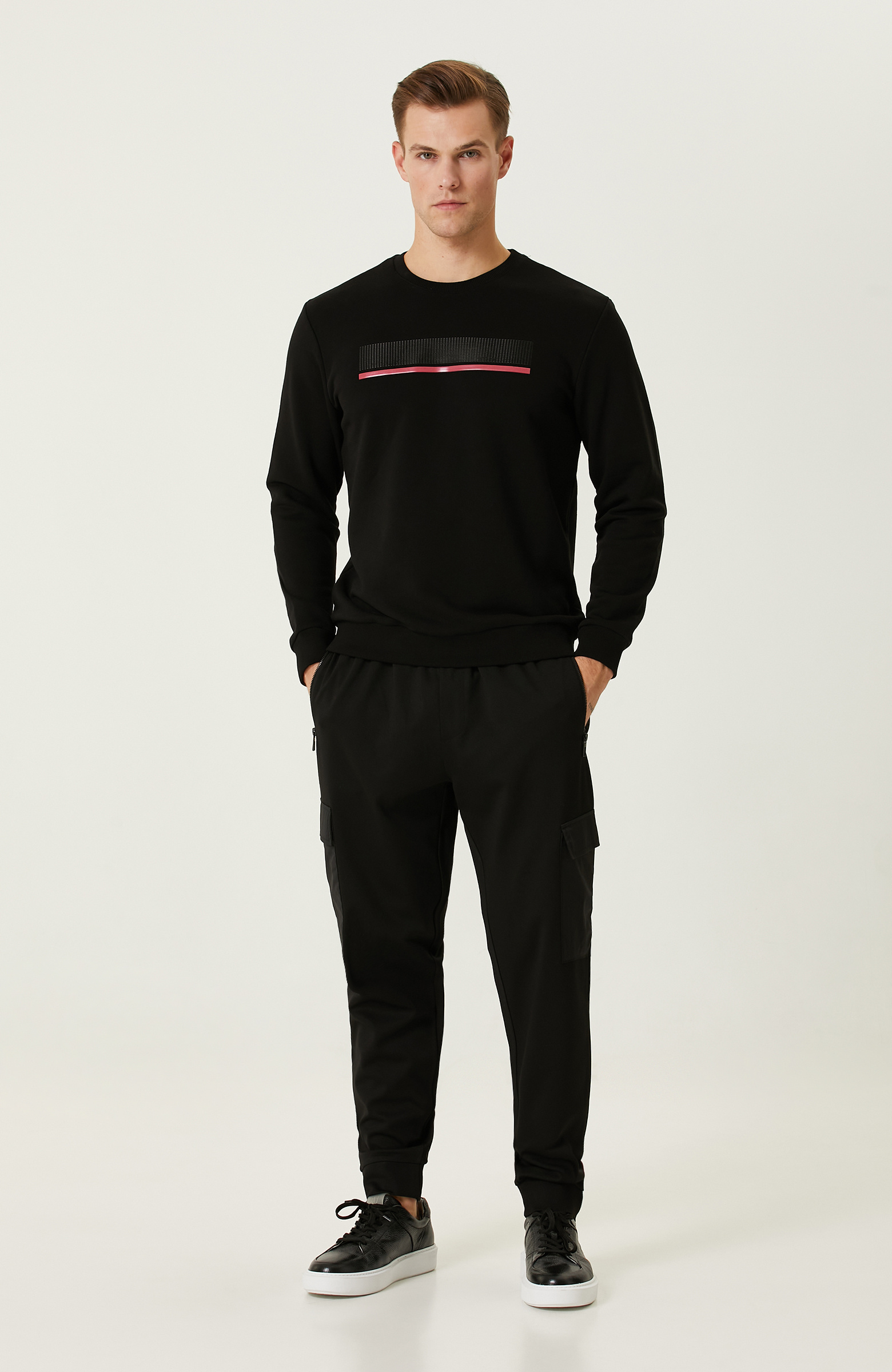 Siyah Kargo Eşofman