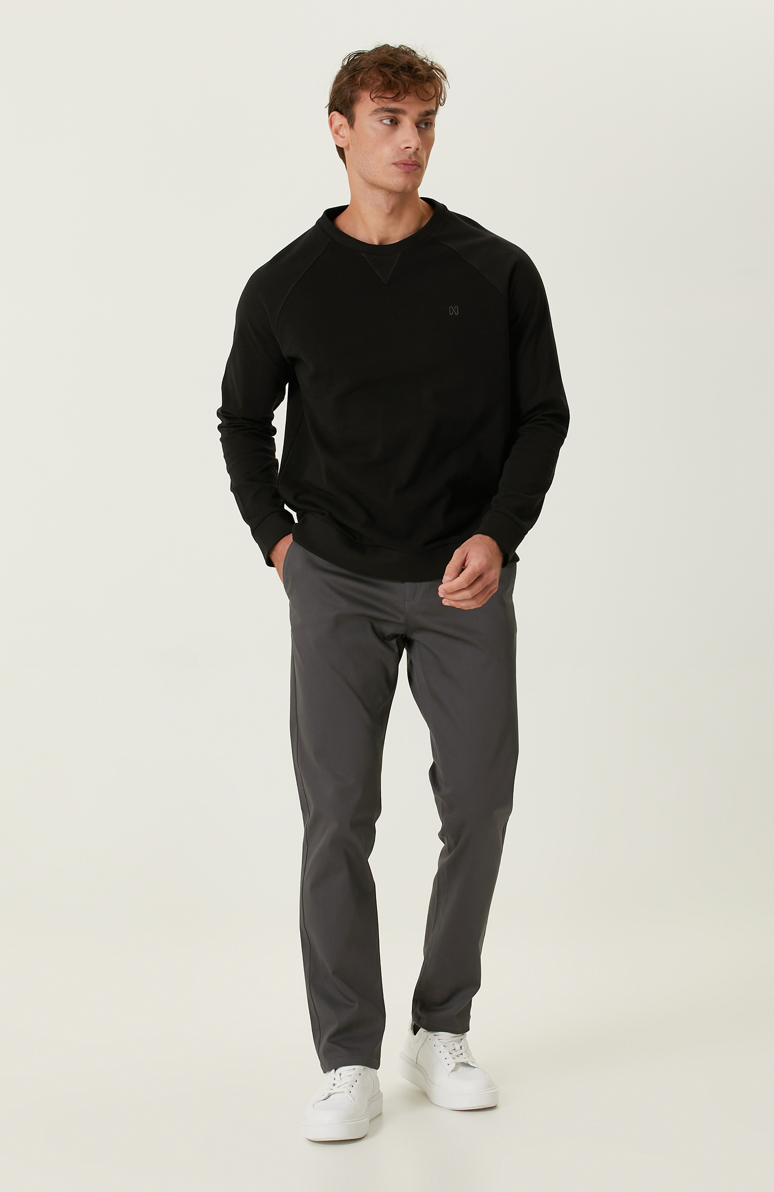 Antrasit Chino Pantolon Antrasit Chino Pantolon