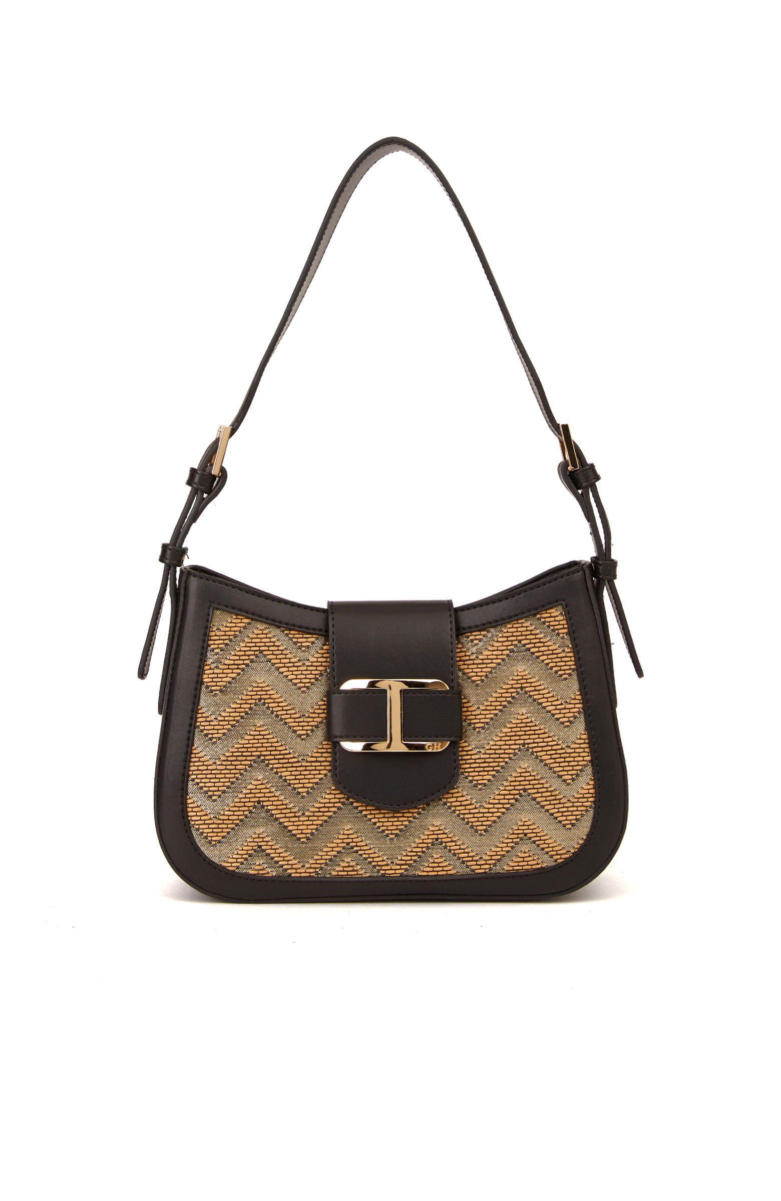 Siyah Desenli Kadın Çanta