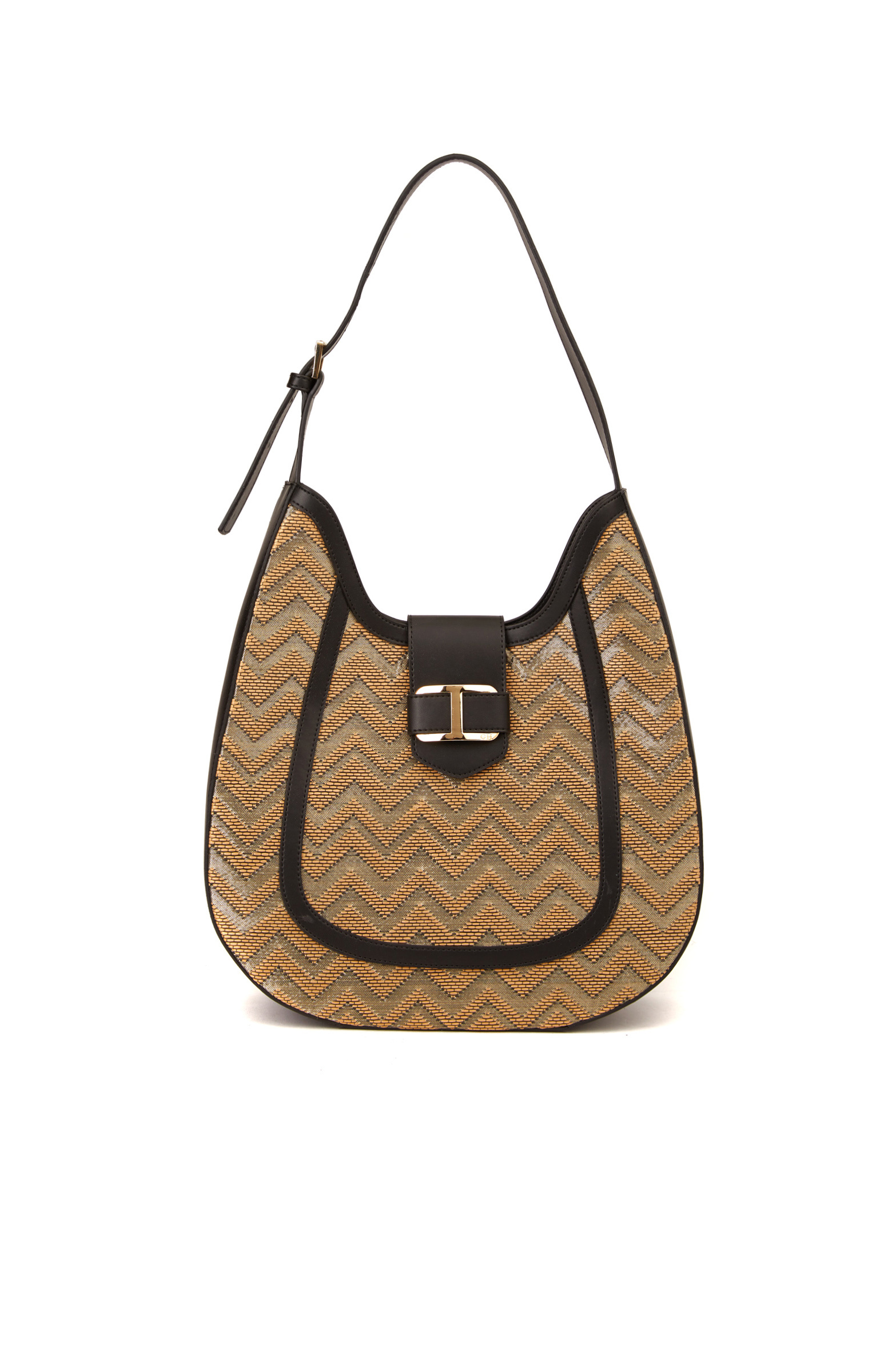 Siyah Desenli Kadın Çanta