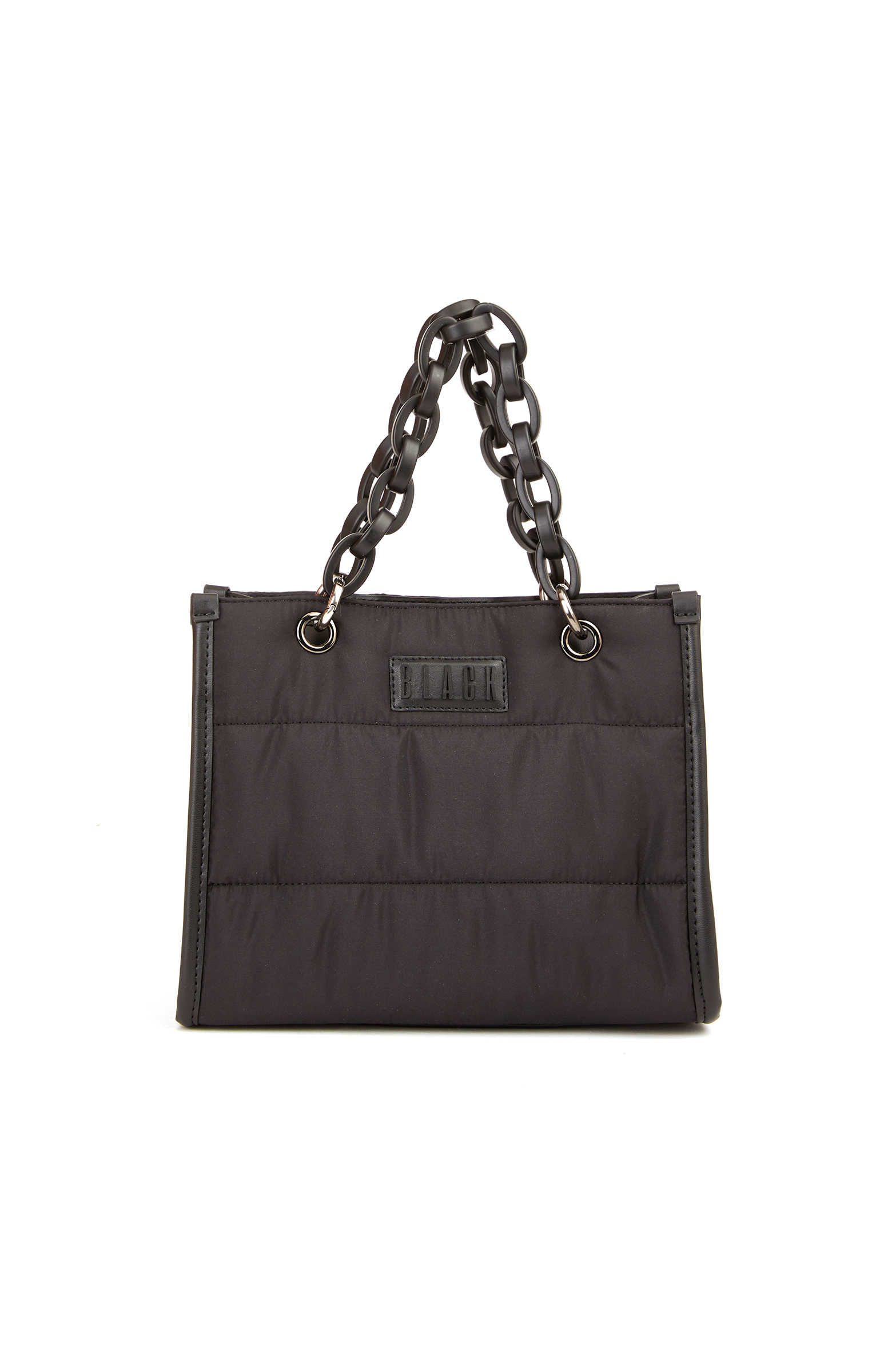 Siyah Kapitoneli Kadın Çanta